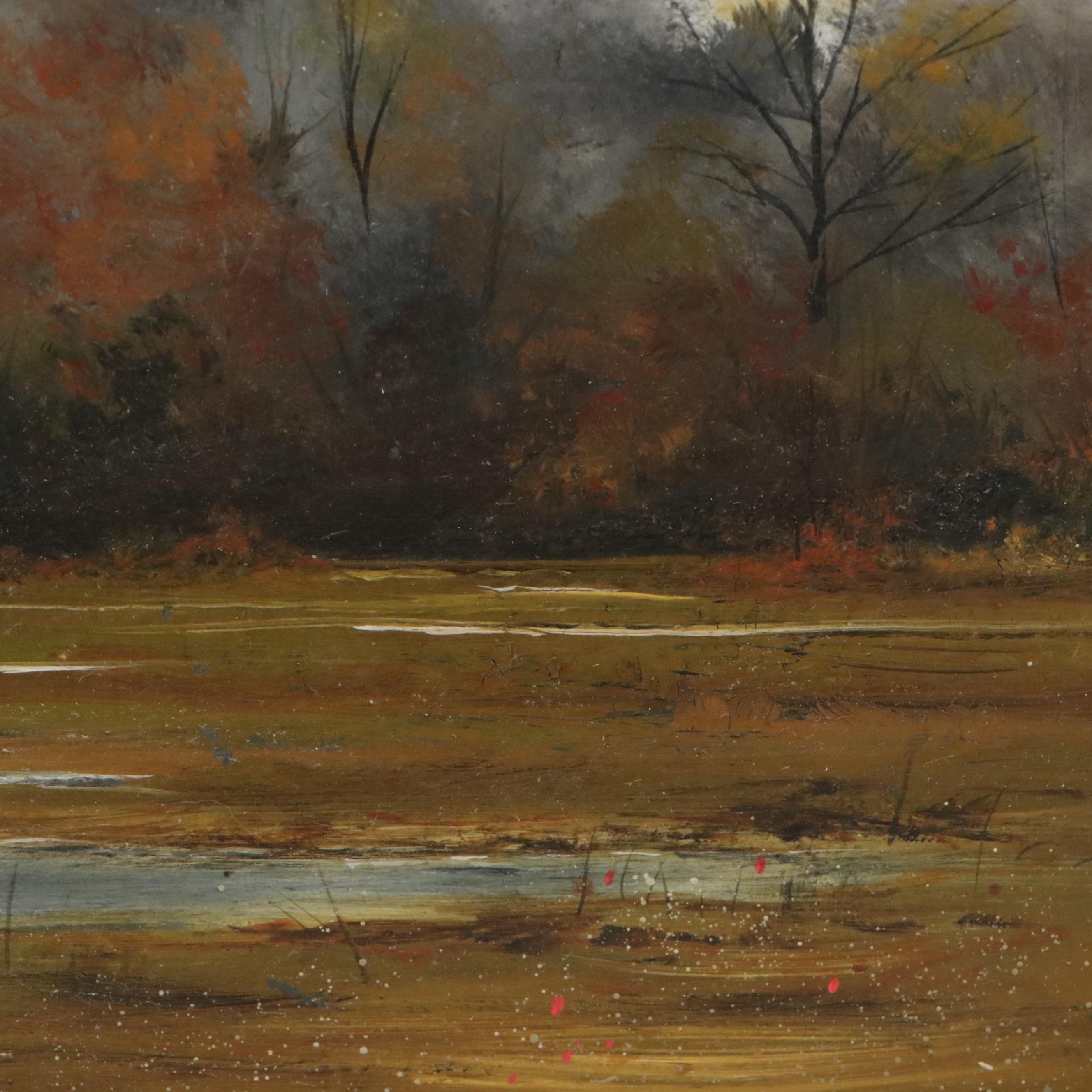 Al Barker Oil Painting "Pitchin' In," Mid to Late 20th Century | EBTH