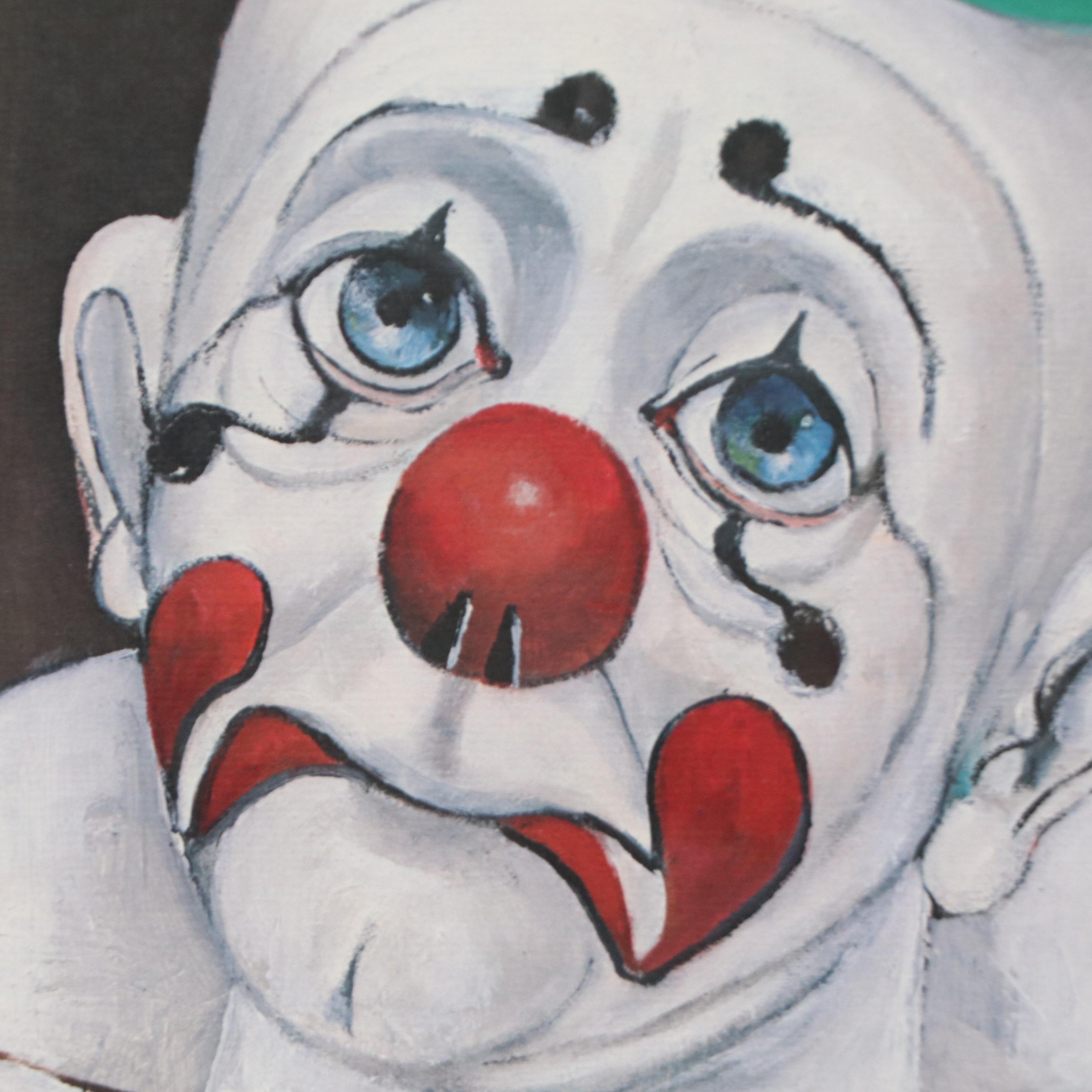 After Red Skelton Offset Lithograph "Sad Face Clown" | EBTH