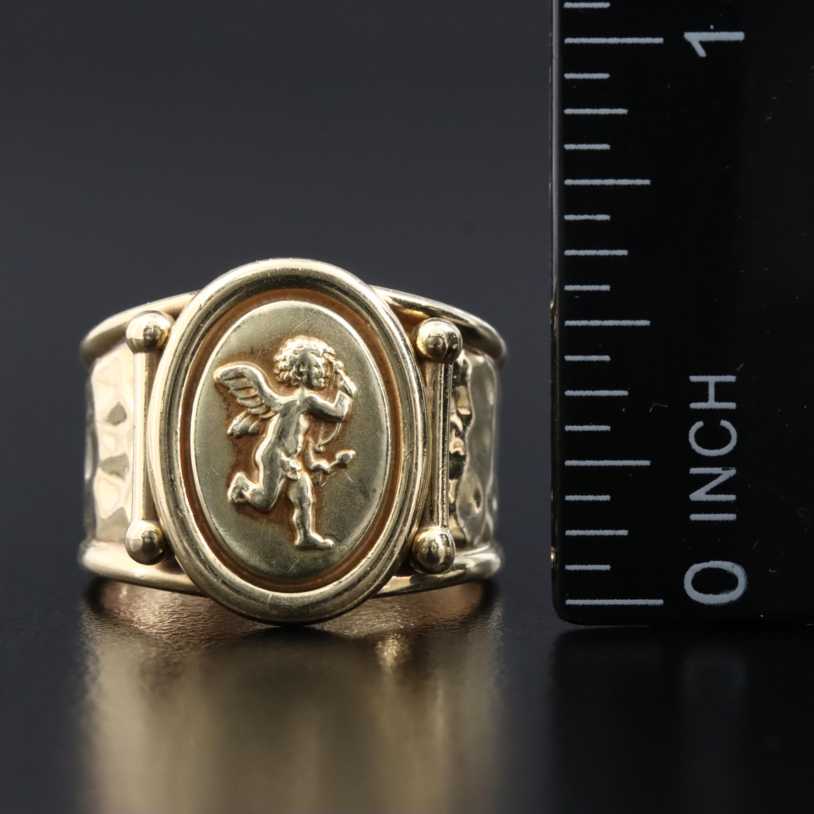 14K Cherub Ring | EBTH