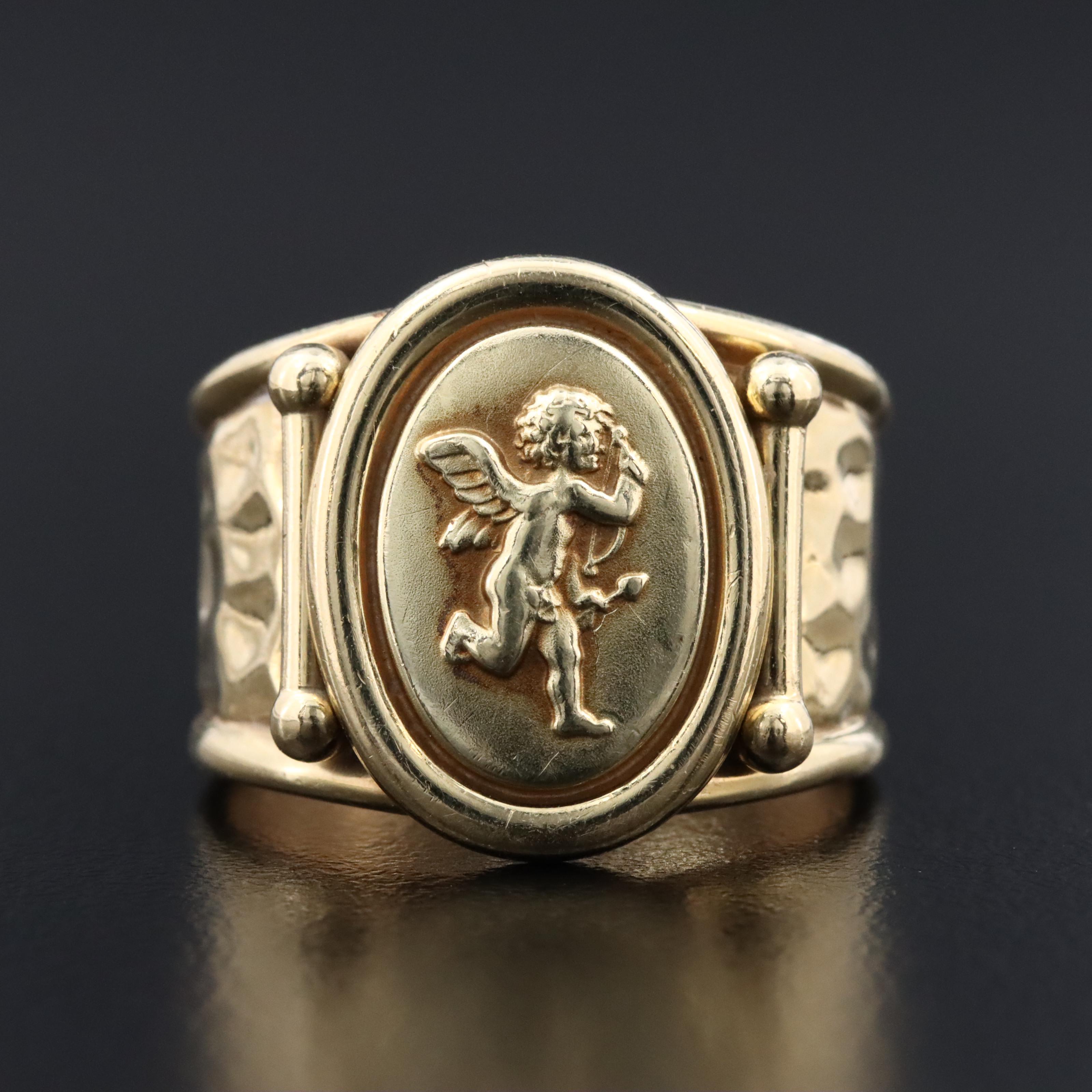 14K Cherub Ring | EBTH