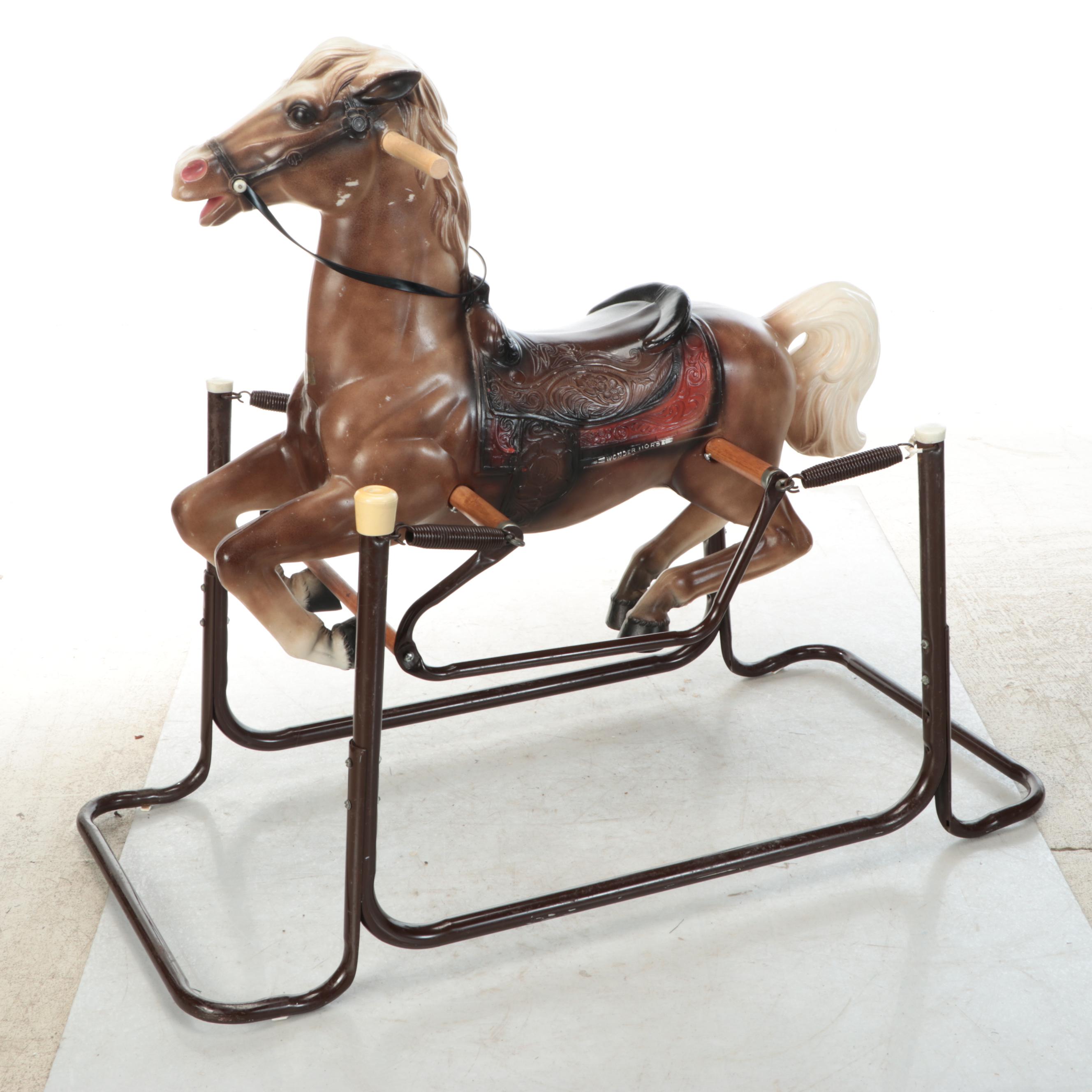Wonder Horse Spring Rocking Horse, Late 20th Century | EBTH