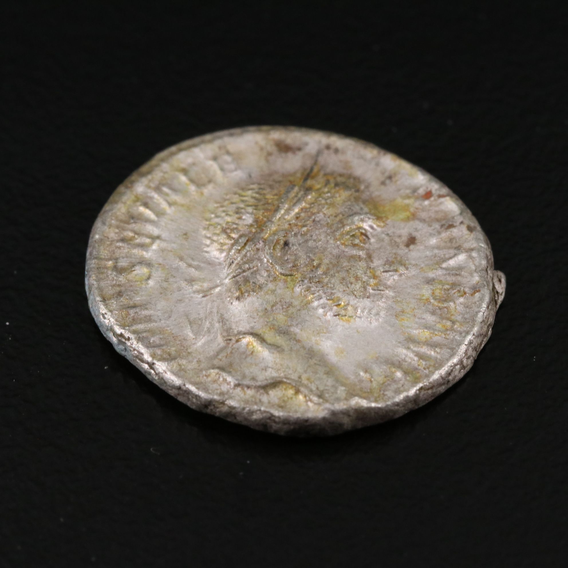 Ancient Roman Imperial AR Denarius Coin of Severus Alexander, ca. 229 A ...