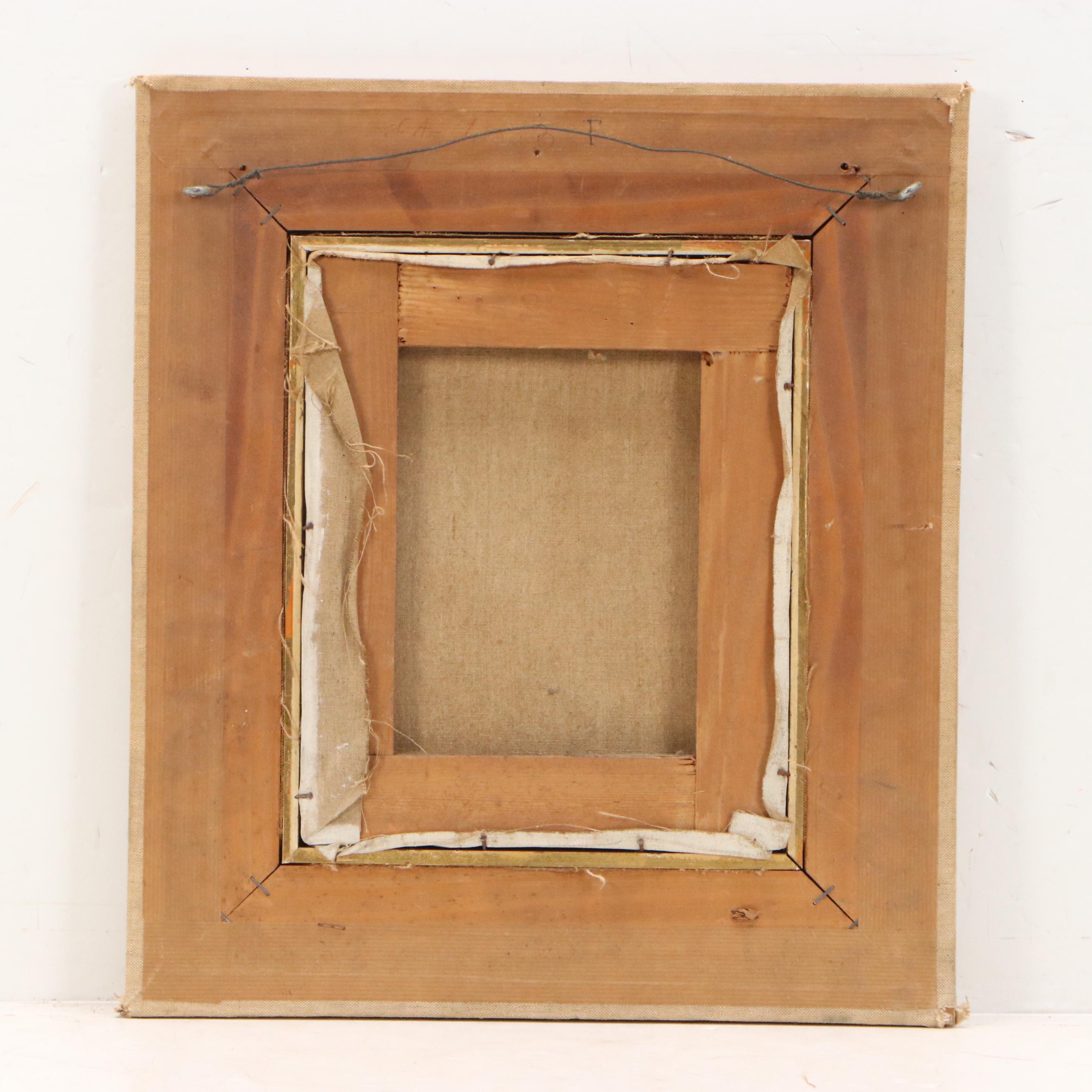 Abstract Oil Painting "Caja de Carton," 1968 | EBTH