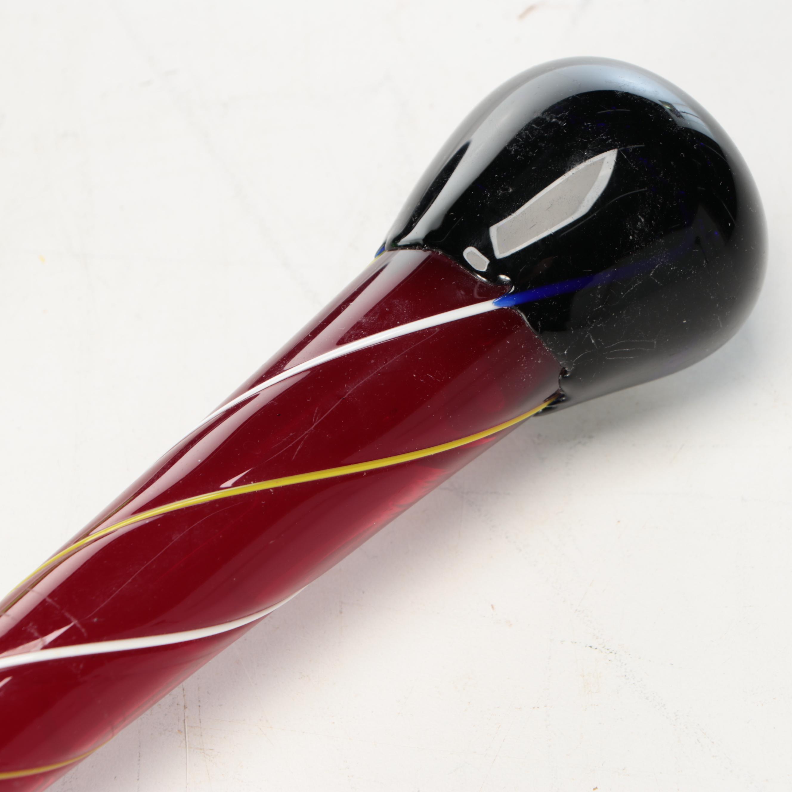 Solid Blown Glass Parade Walking Sticks | EBTH