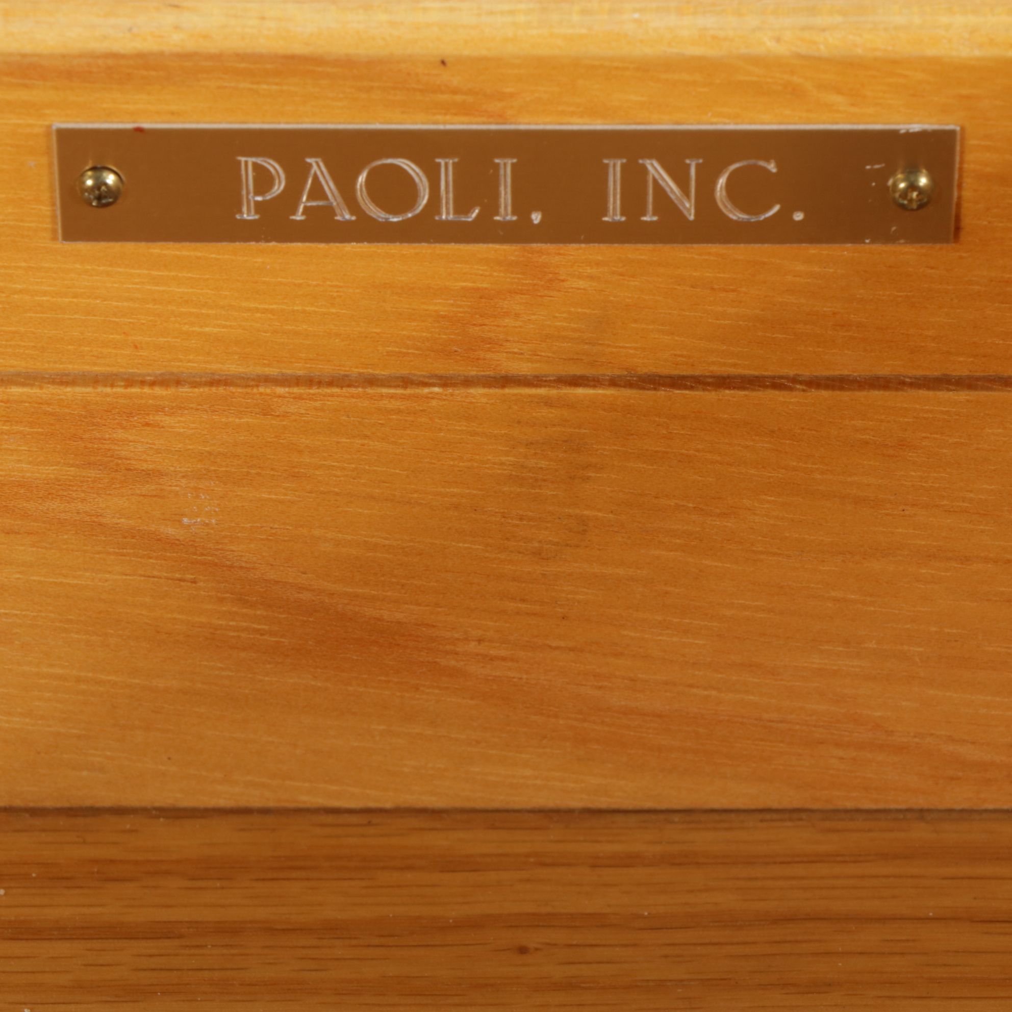 Paoli Mahogany Executive Desk | EBTH