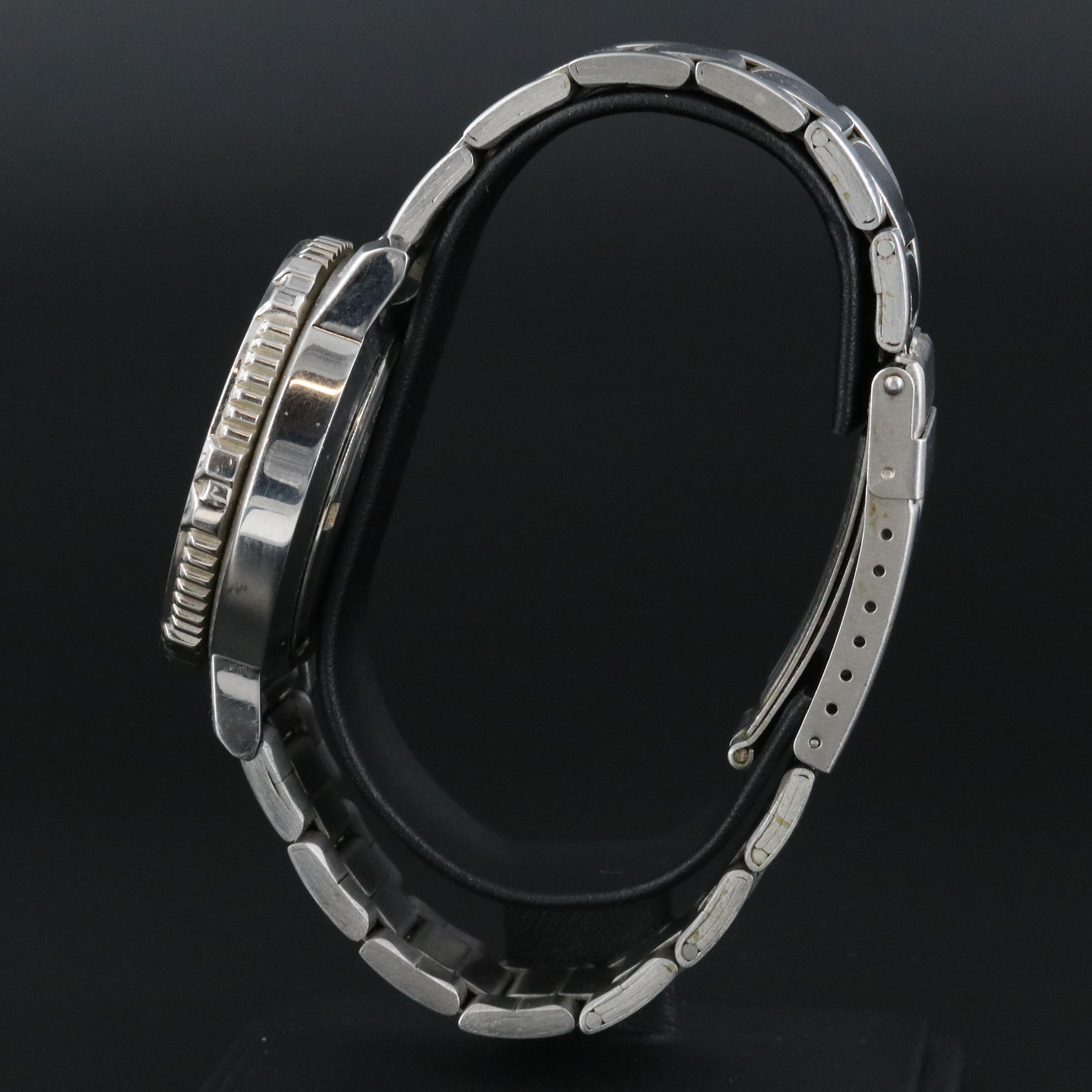 Pulsar Flightmaster Red Dial and Slide Rule Bezel Chronograh Watch 8807 ...