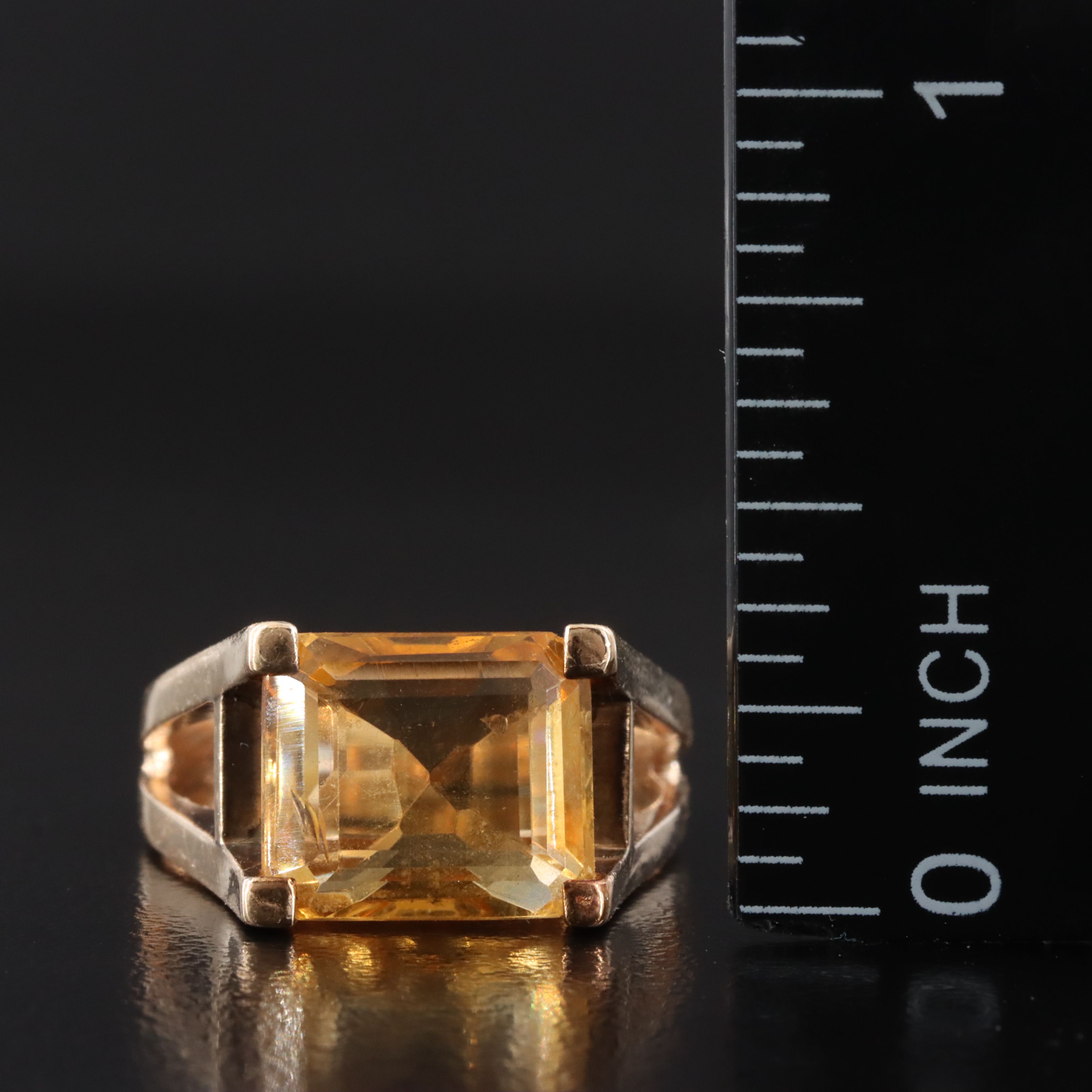 10K Citrine Ring | EBTH