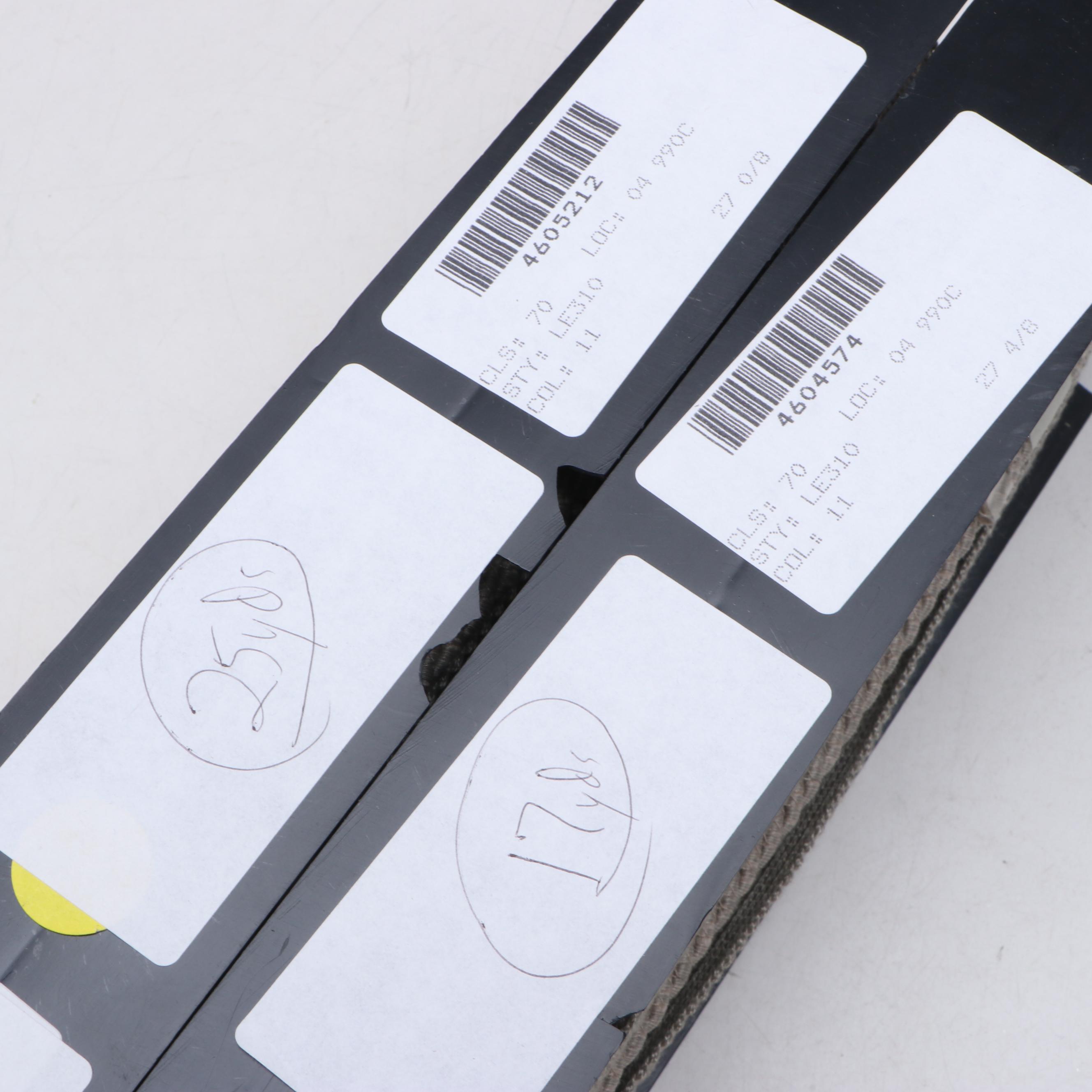 Spools of Platinum Color Braided Lipcord Trim | EBTH