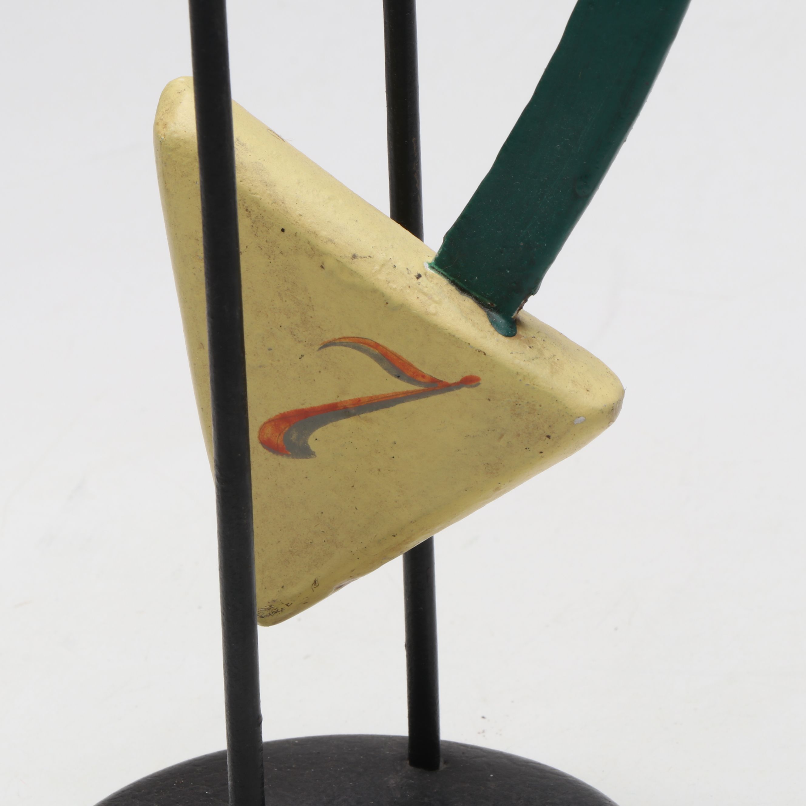 Authentic Models Folk Art Golfer Sky Hook Balance Toy | EBTH