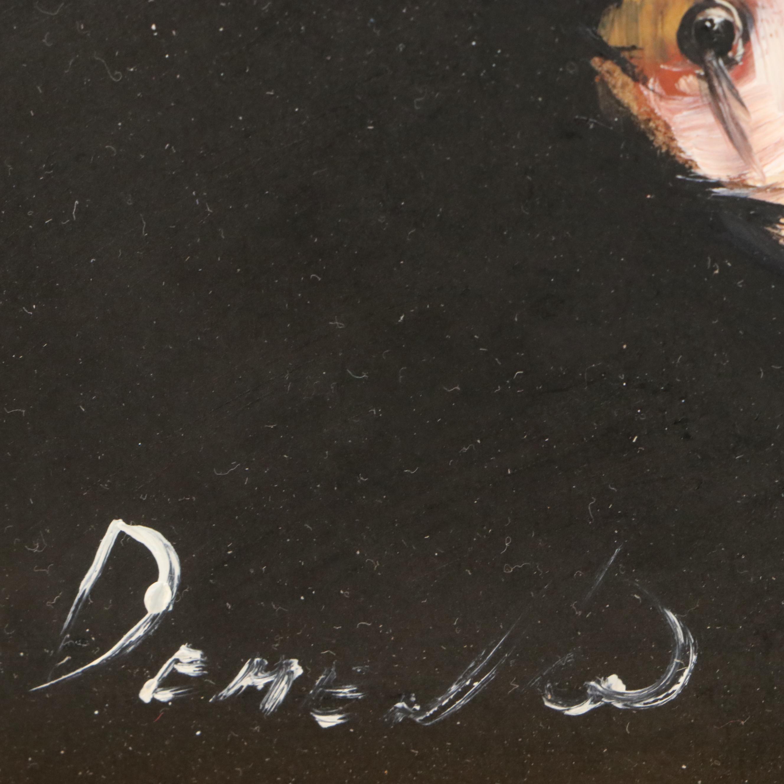 Natalie Demenko Oil Painting of Fish, 21st Century | EBTH