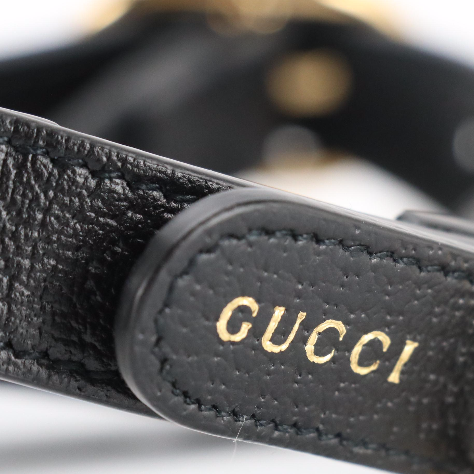 Gucci Demetra Small Pet Harness in Black Vegan Leather | EBTH
