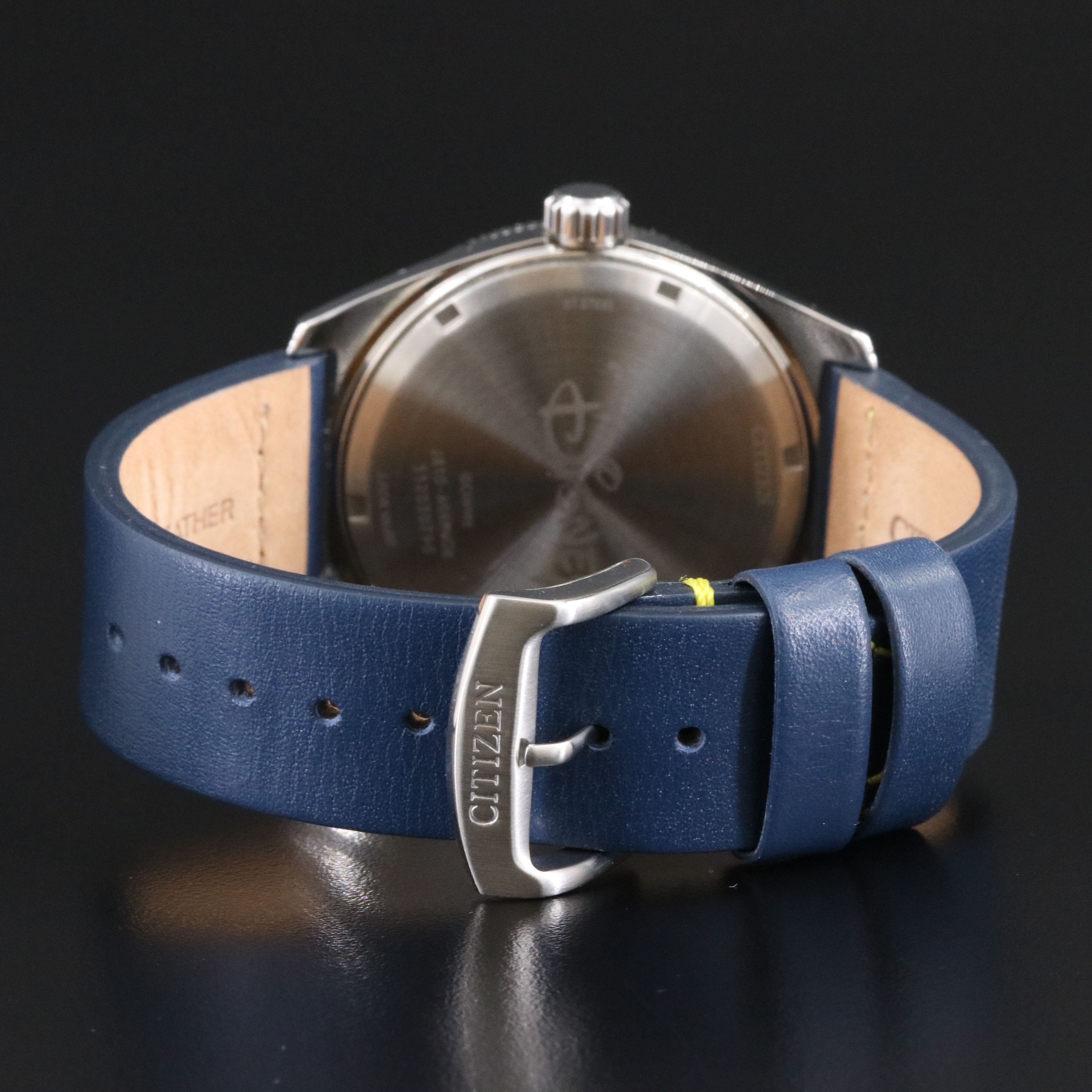 Citizen Eco-Drive Disney Donald Duck Stainless Steel Blue Dial Watch ...