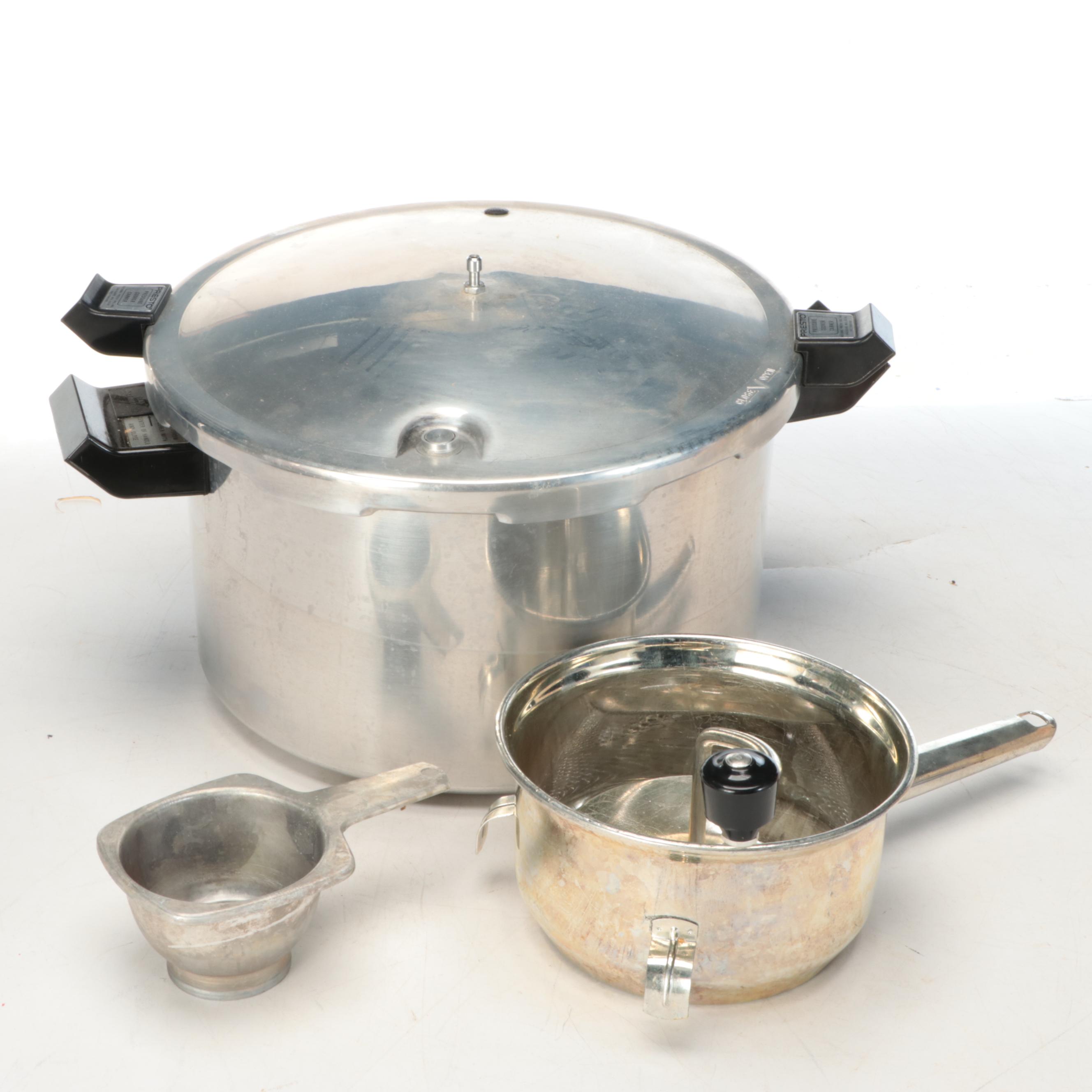 Cuisinart Food Processor with Presto Pressure Cooker and Other Kitchen ...