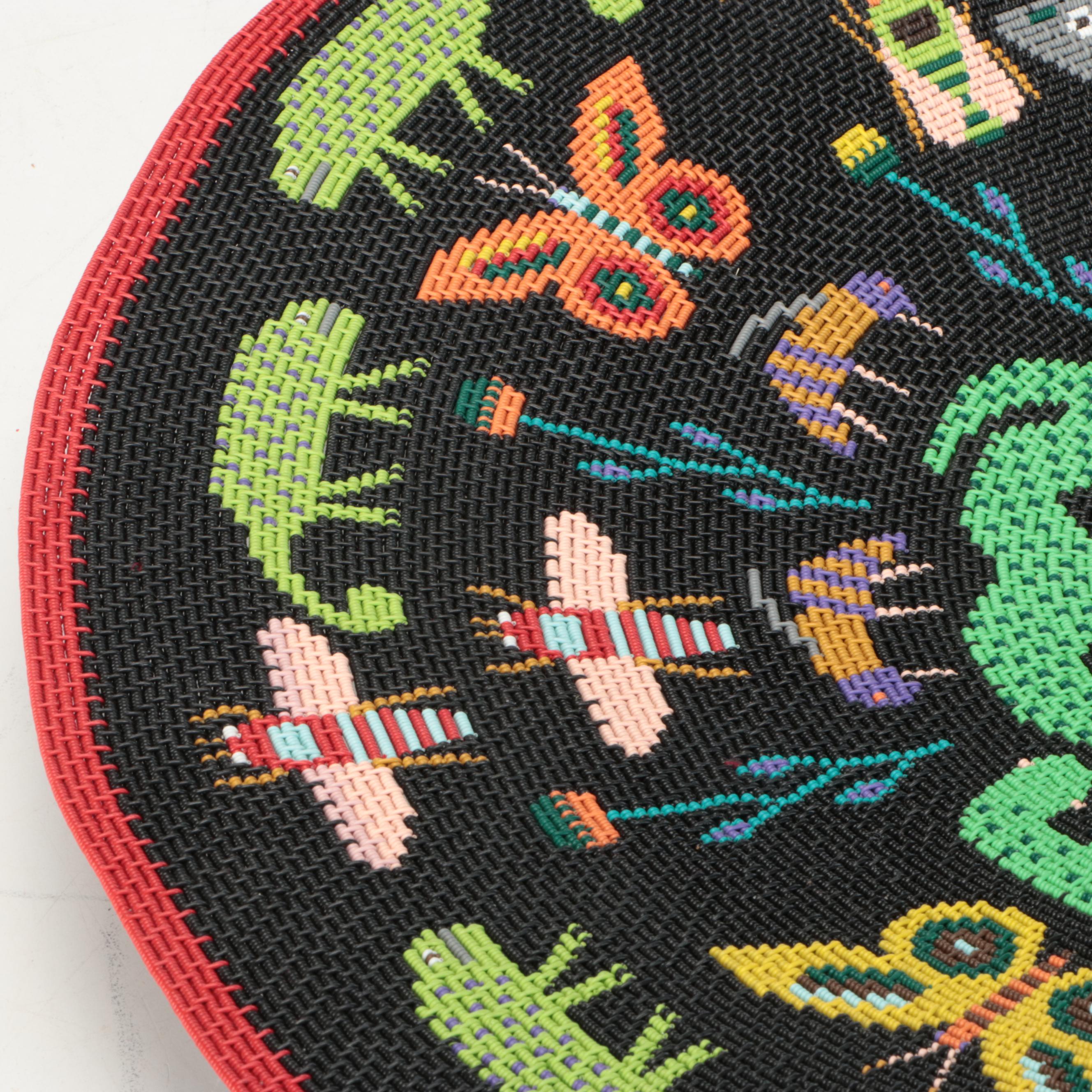 Vincent Sithole Zulu Telephone Wire Basket Depicting Insects and ...