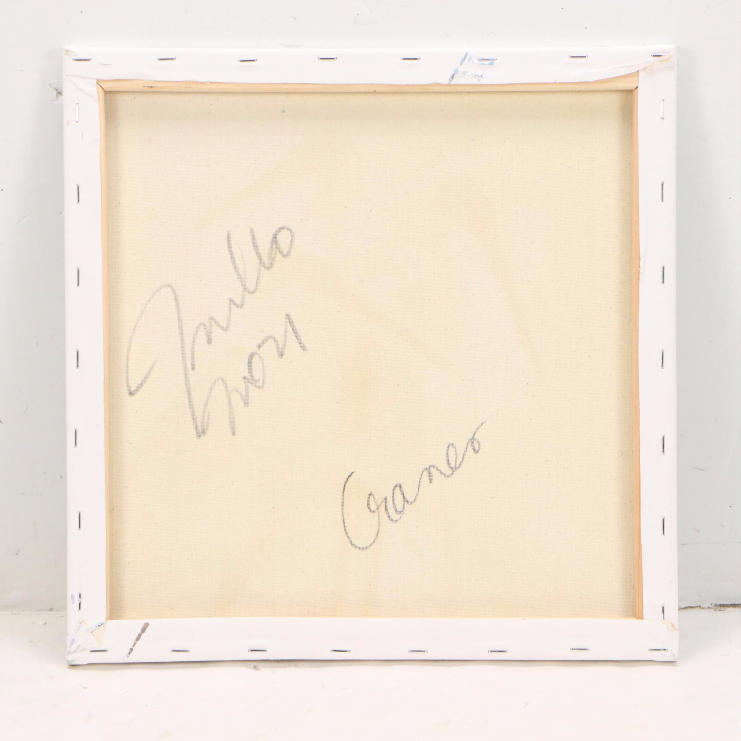 Jose Trujillo Oil Painting "Cranes," 2019 | EBTH