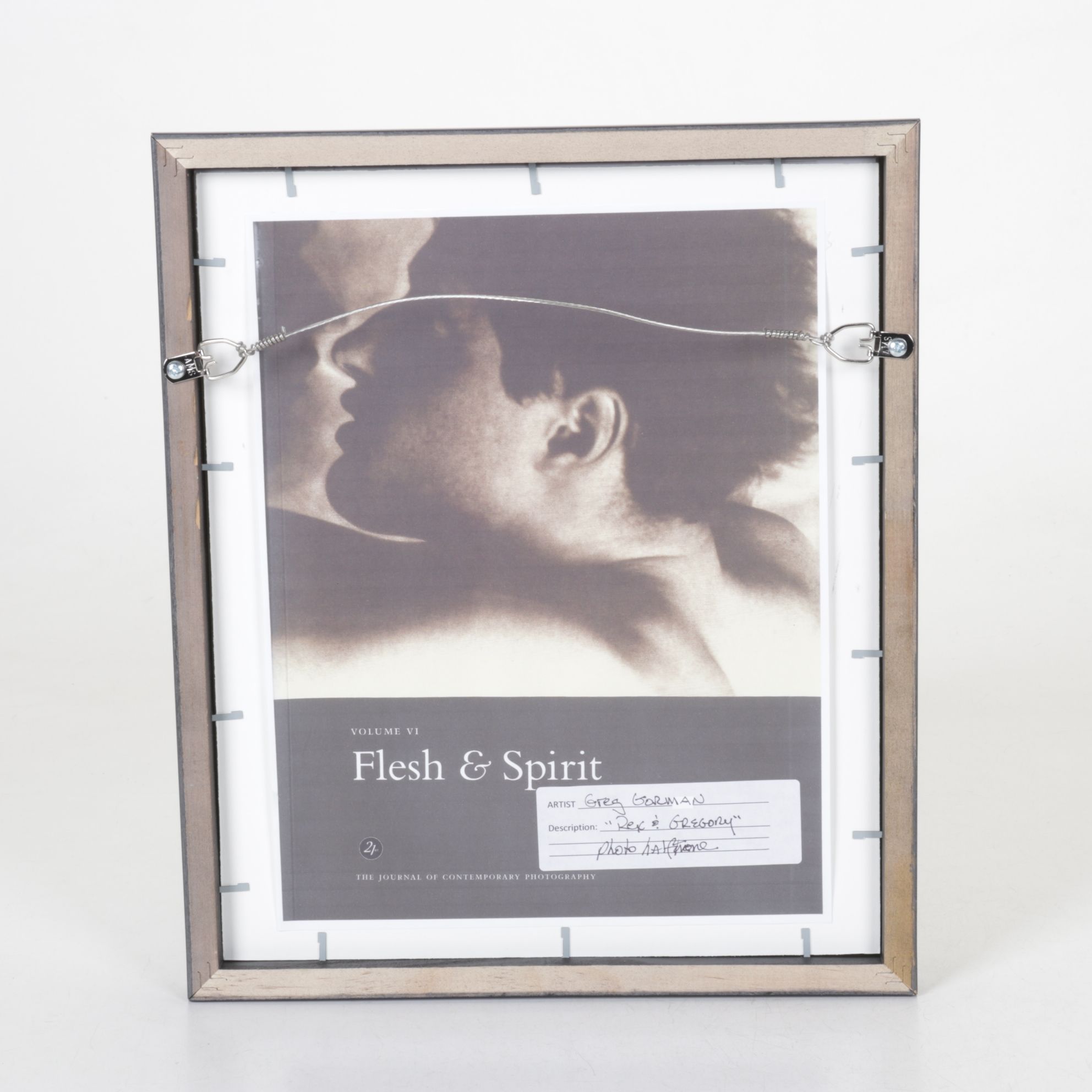 Offset Lithograph after Greg Gorman "Rex & Gregory" for "Flesh & Spirit ...