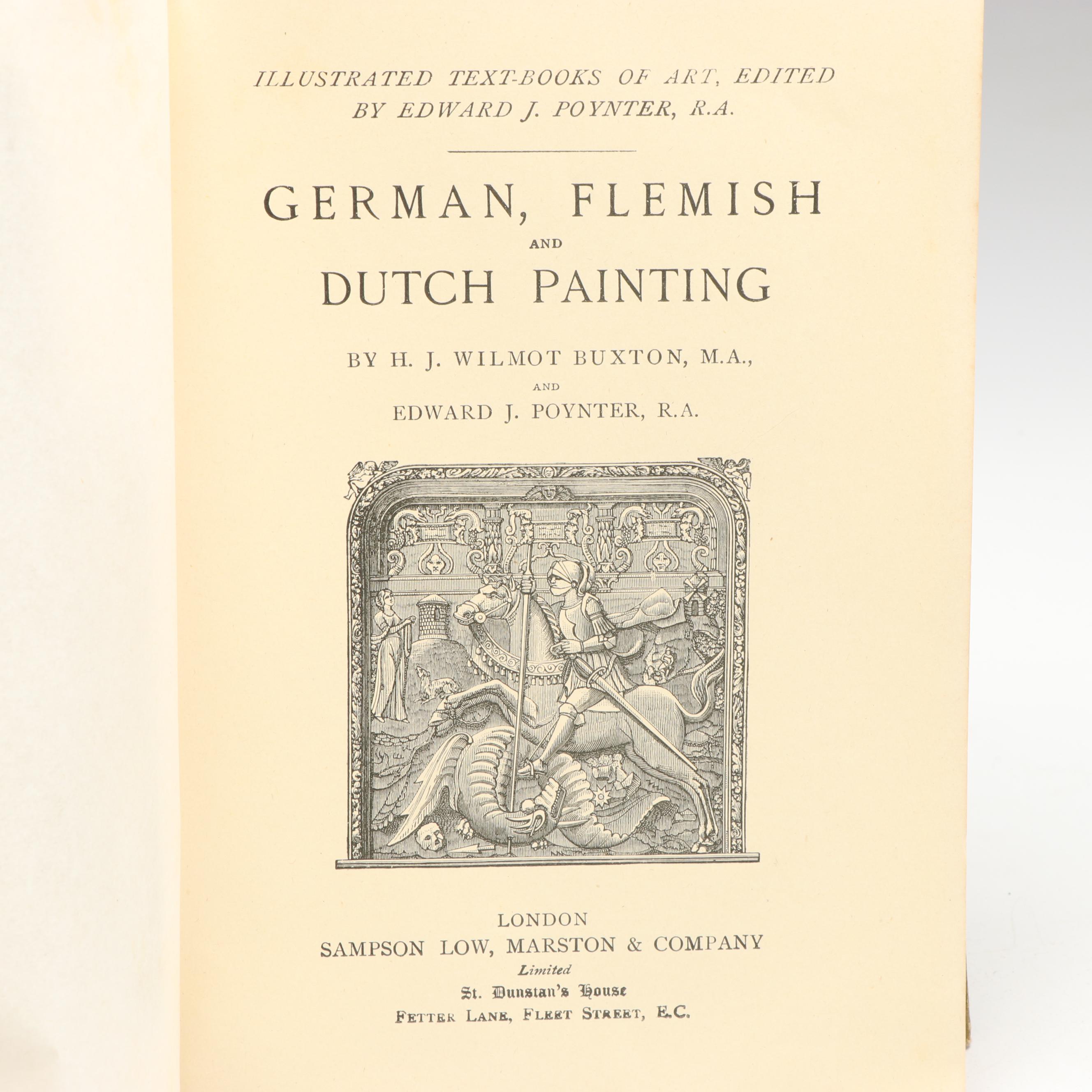 "The Art Review Portfolio", "German, Flemish and Dutch Painting" with ...