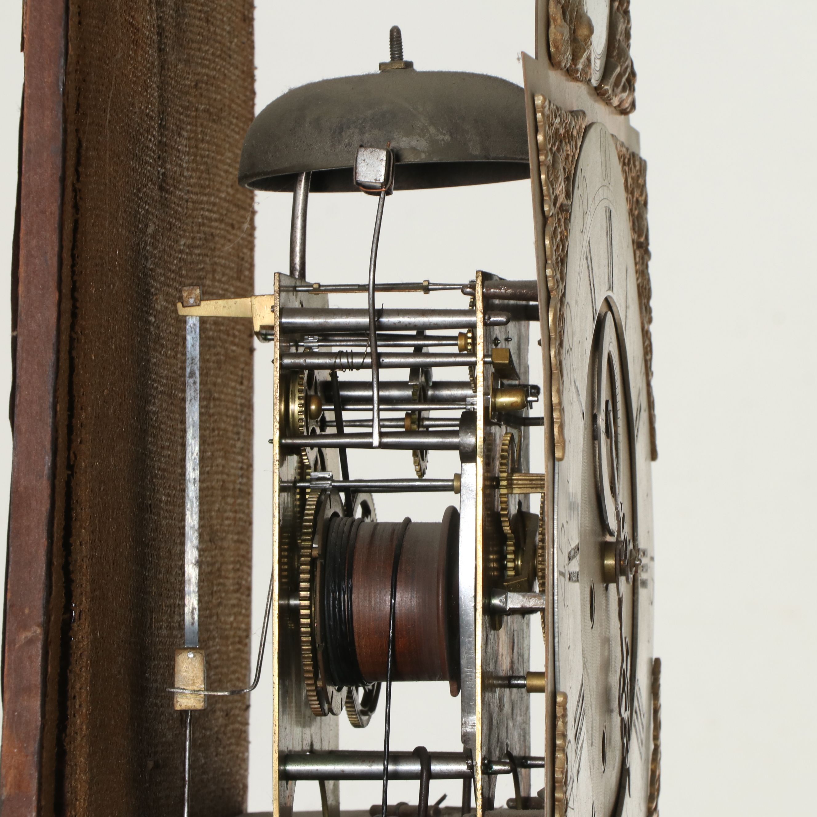 Isaac Brokaw American Chippendale Walnut Long Case Grandfather Clock | EBTH