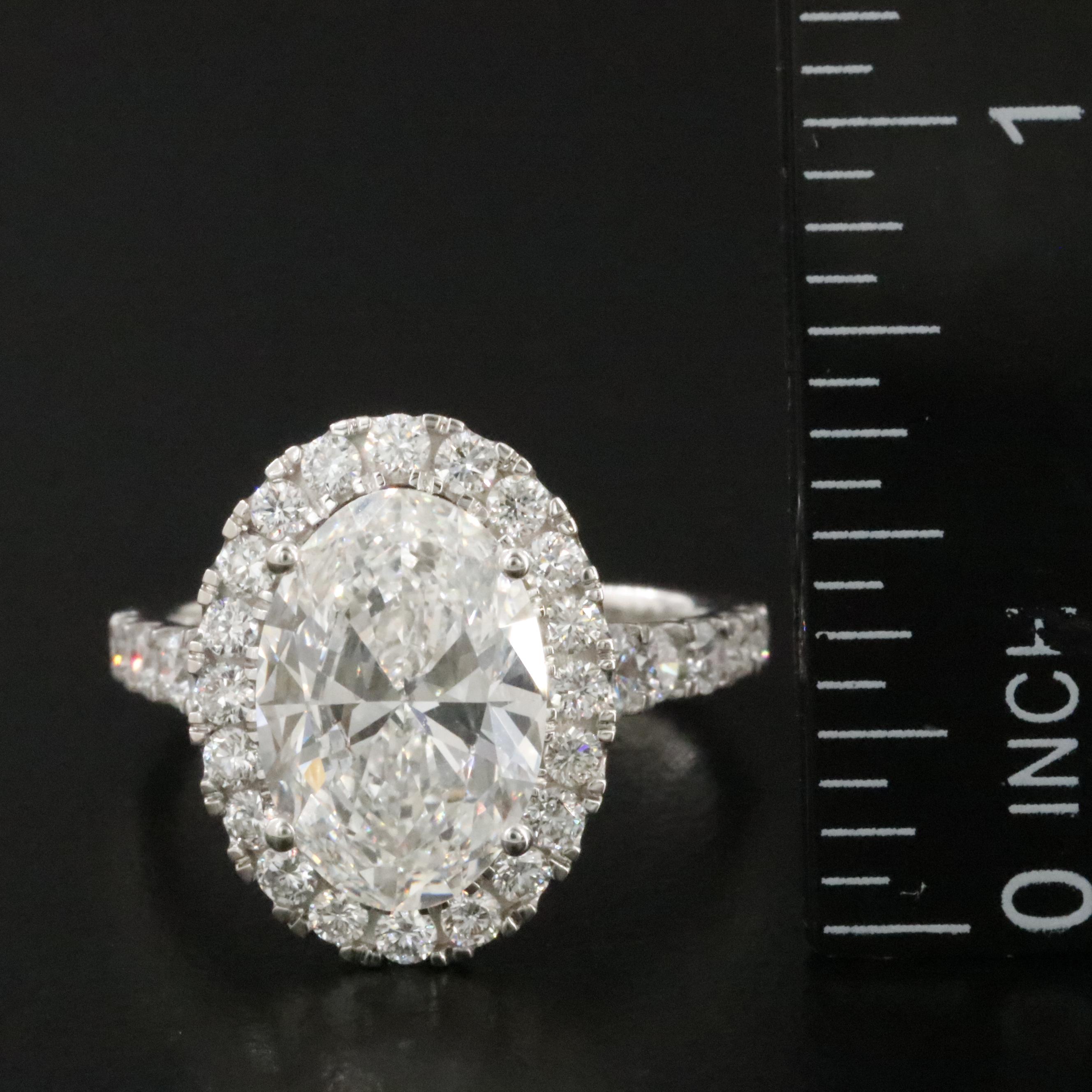 14K 4.97 CTW Lab Grown Diamond Ring | EBTH