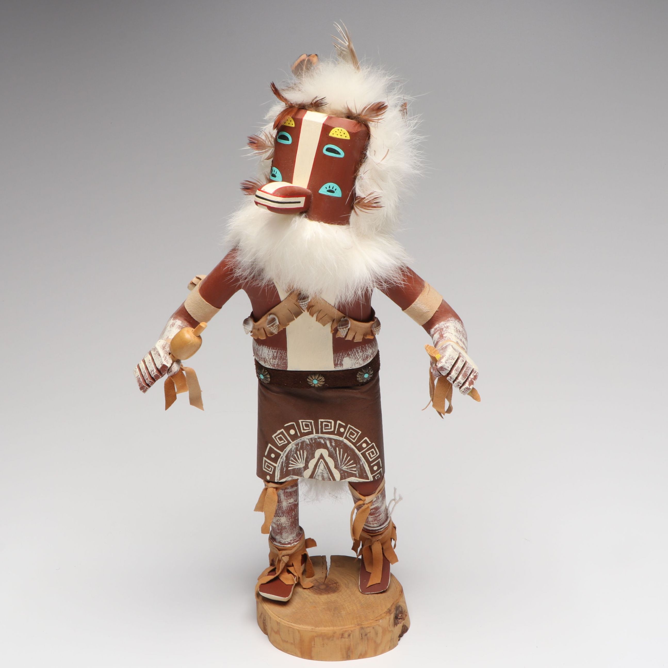 E. Whitman "Badger" Navajo Handcrafted Kachina Doll | EBTH
