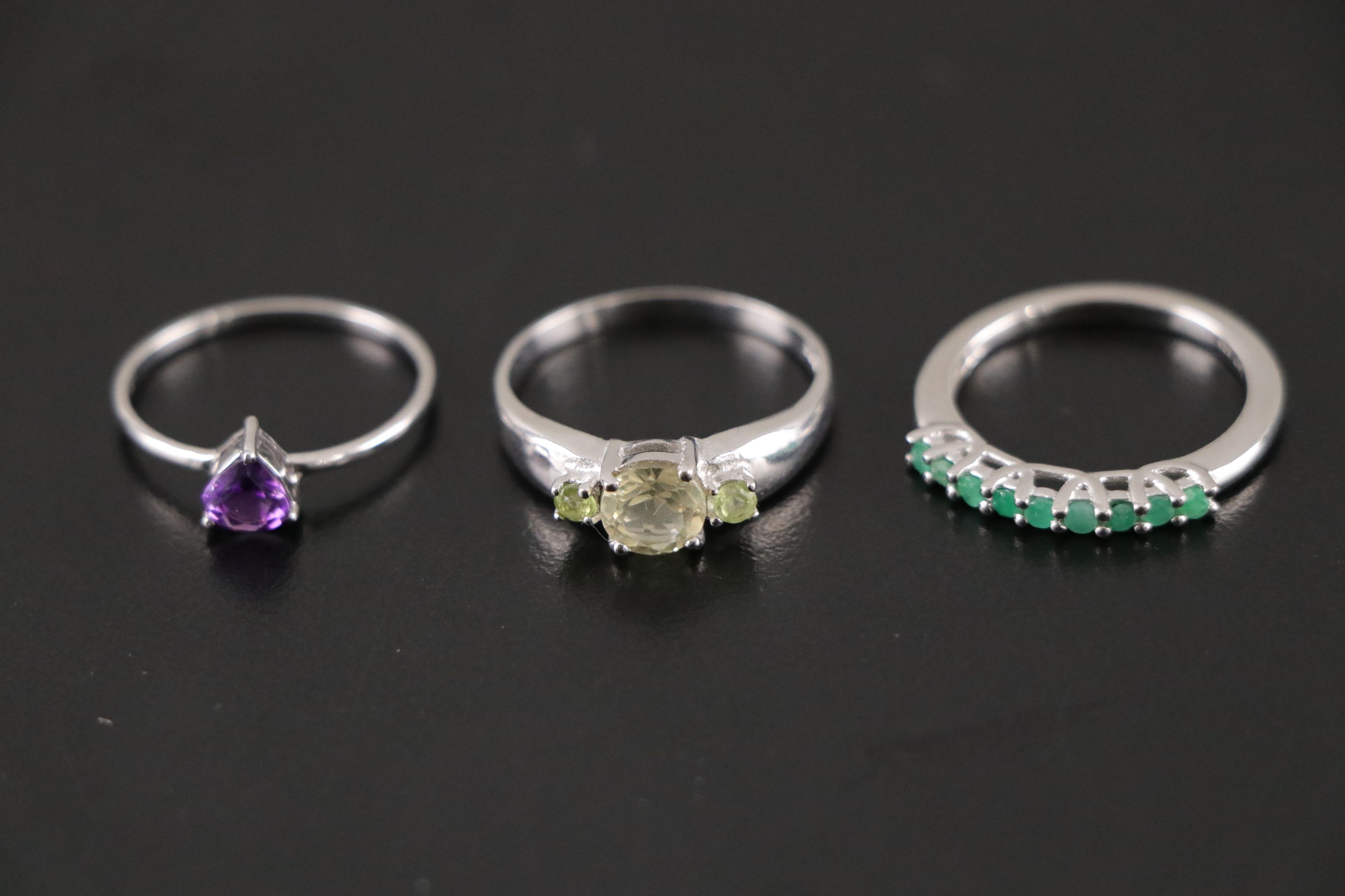 14 Assorted Sterling Silver Rings, Necklaces and Earrings | EBTH