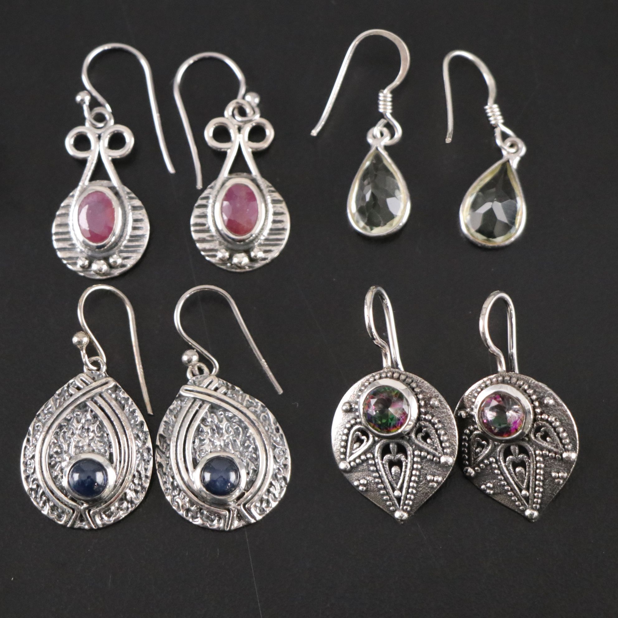 14 Assorted Sterling Silver Rings, Necklaces and Earrings | EBTH