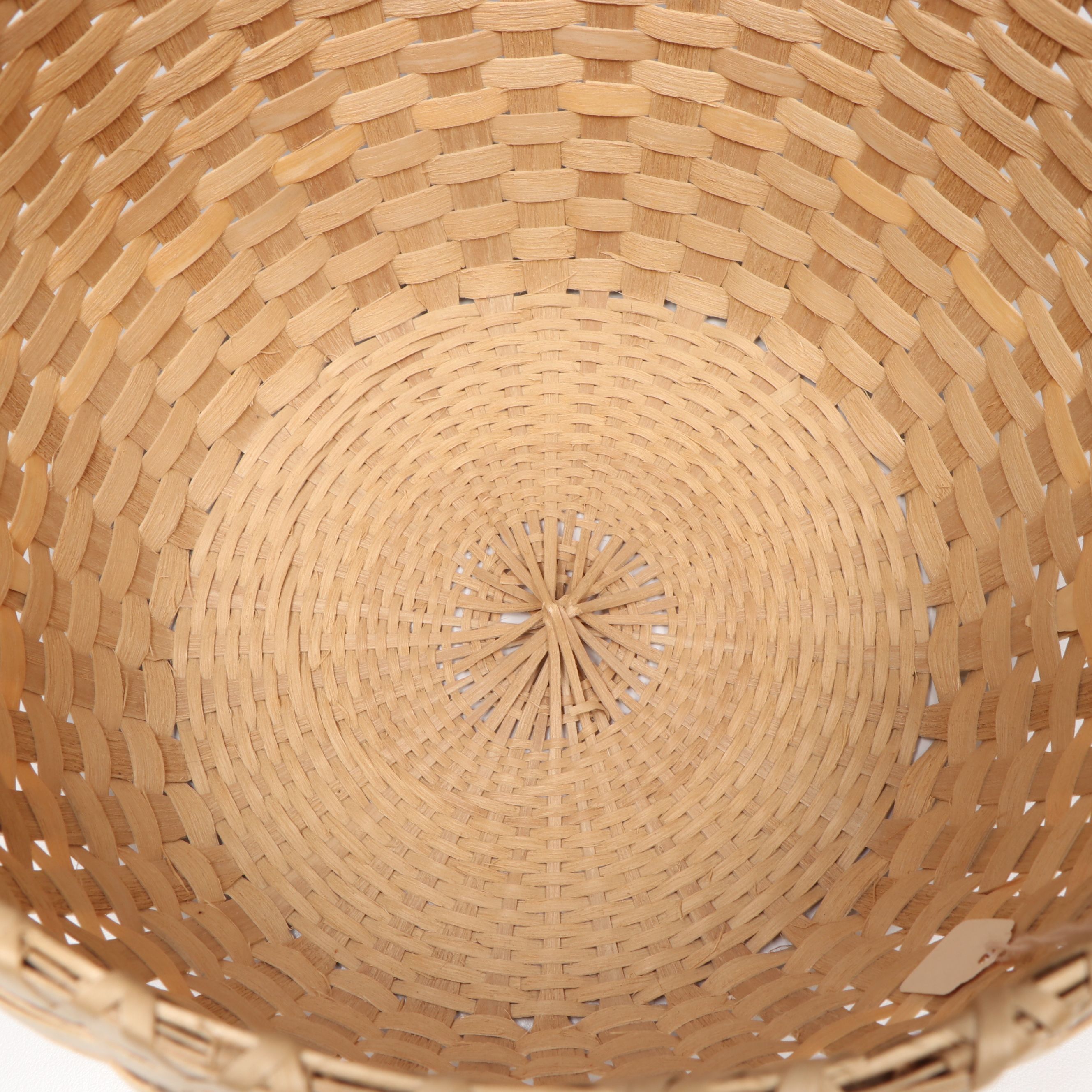 Martin Francis Penobscot Woven Brown Ash Fiber and Maple Handle Egg ...