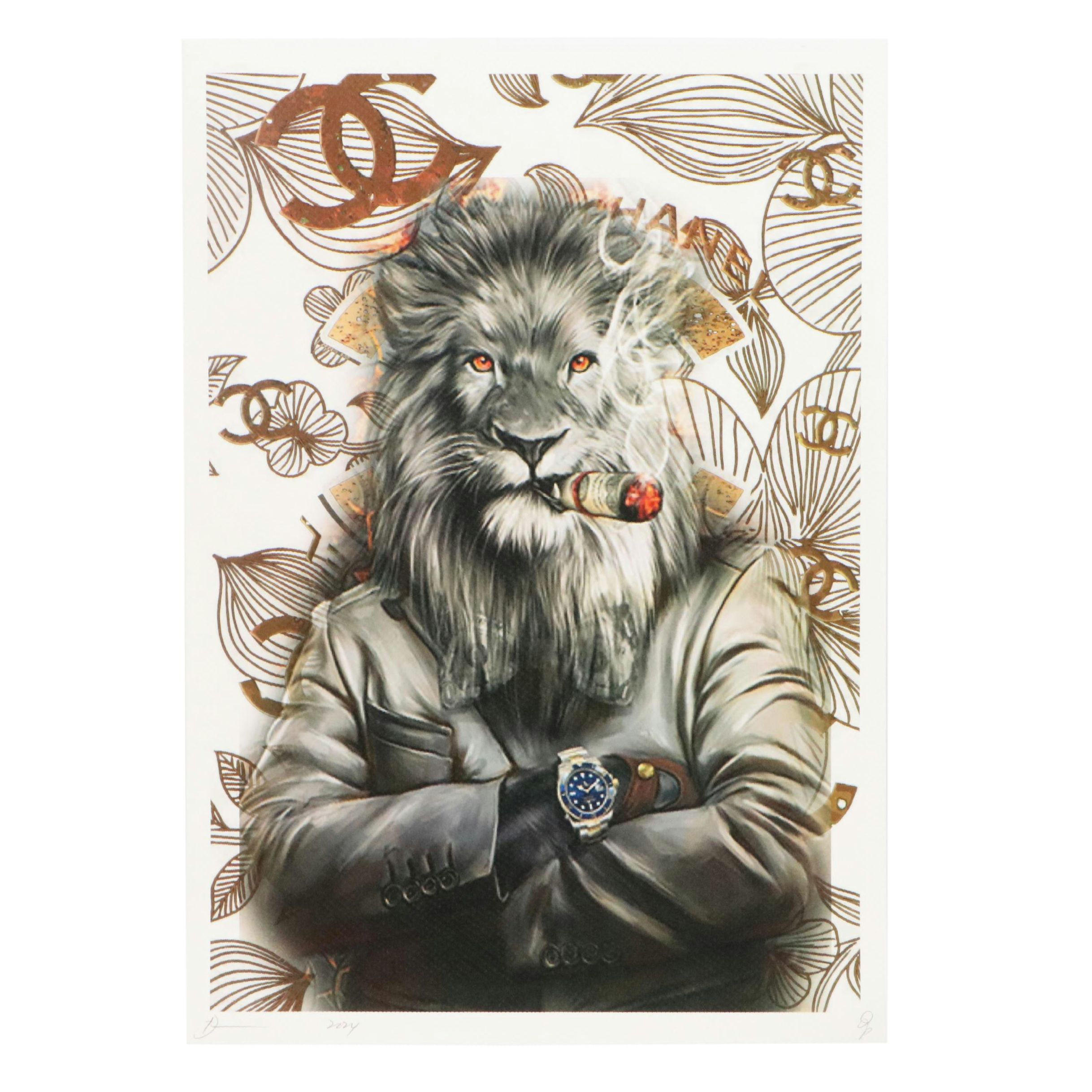 Death NYC Pop Art Digital Graphic Print, 2024 | EBTH