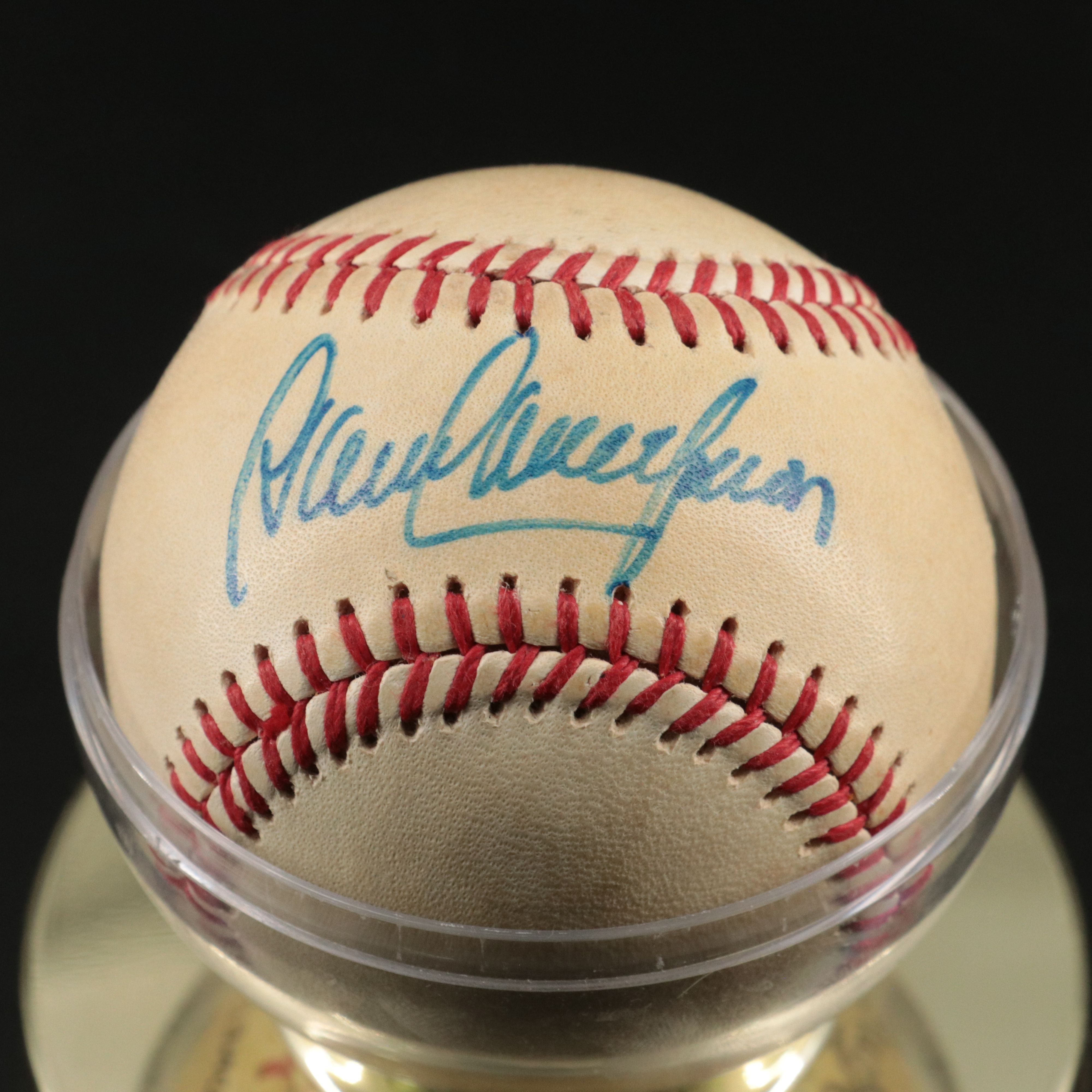 Dave Concepcion, Tim Raines, and Dave Parker Signed Rawlings Official ...