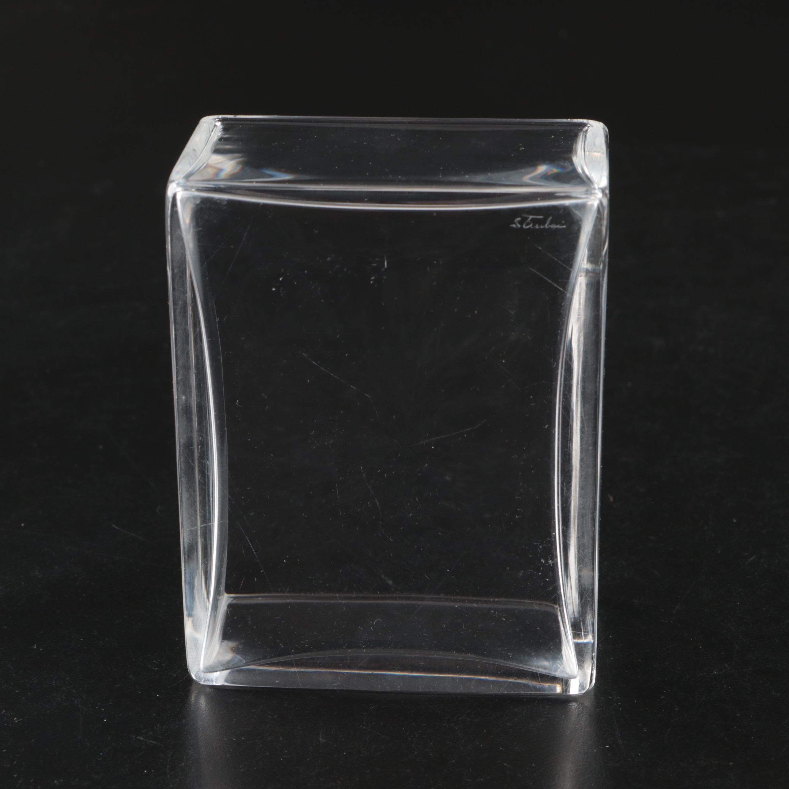 Steuben "President" Etched Glass Eagle Box, Mid to Late 20th Century | EBTH