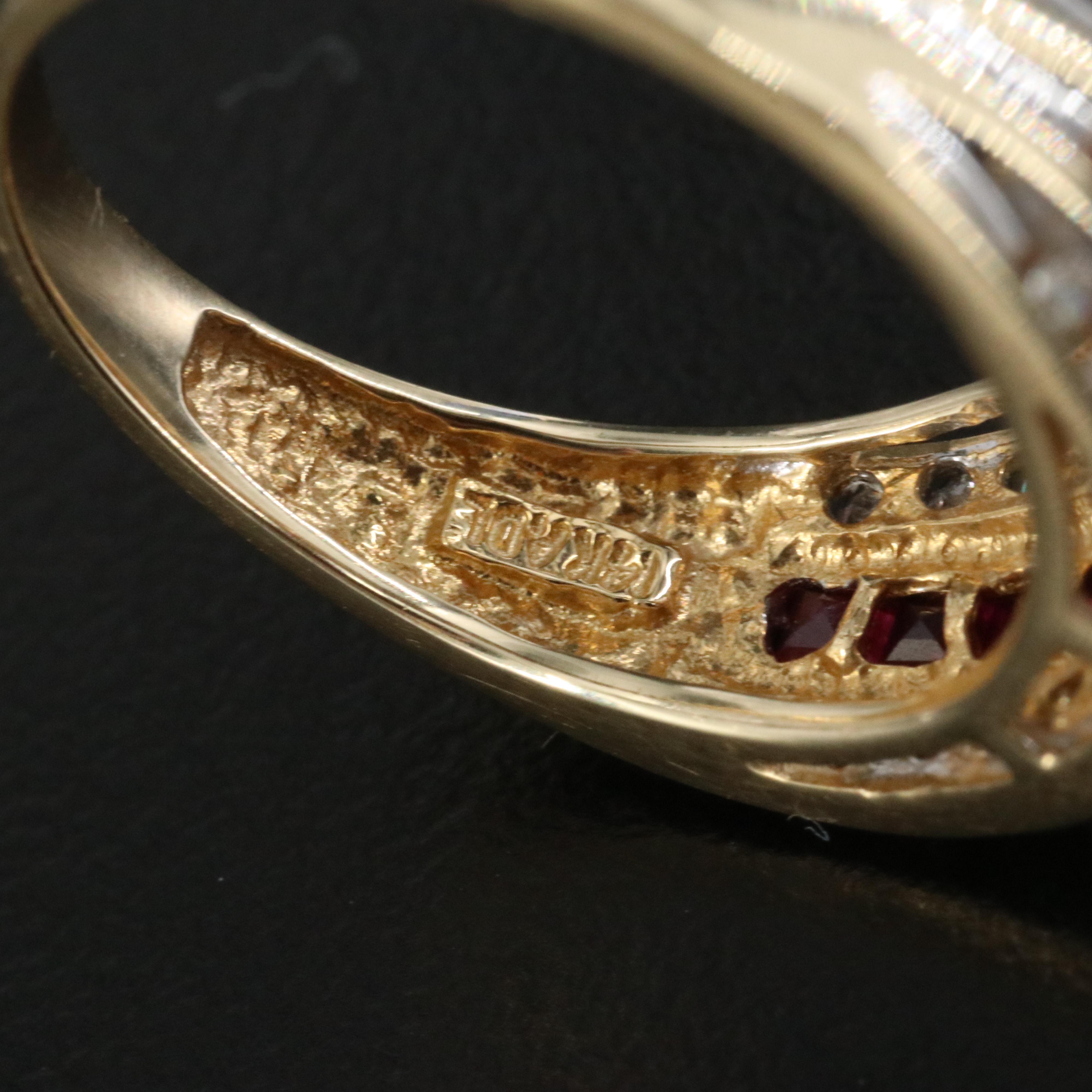 14K Ruby and Diamond Ring | EBTH