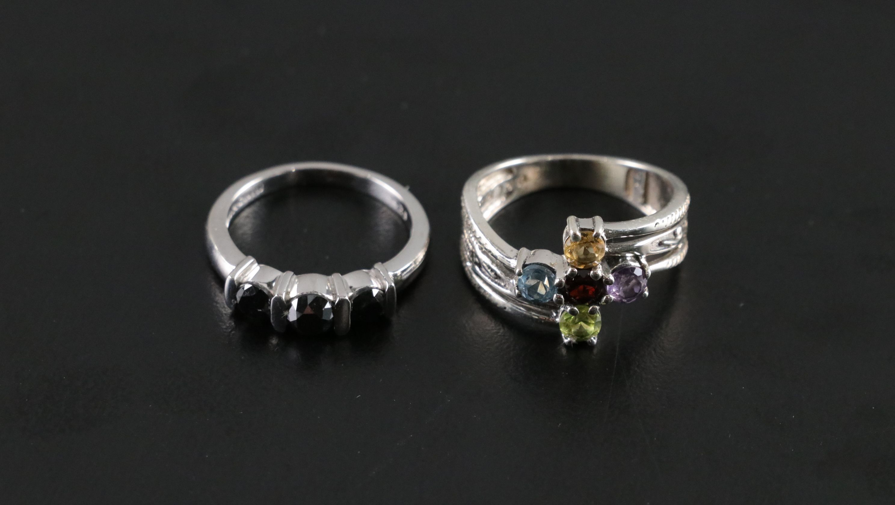 14 Assorted Sterling Silver Rings, Necklaces and Earrings | EBTH