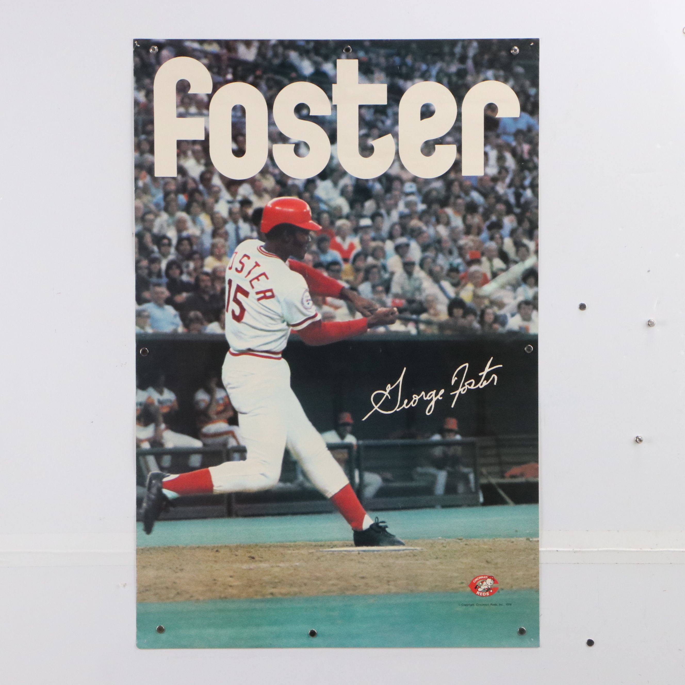 Assorted Cincinnati Reds Offset Lithograph Posters Including Pete Rose ...