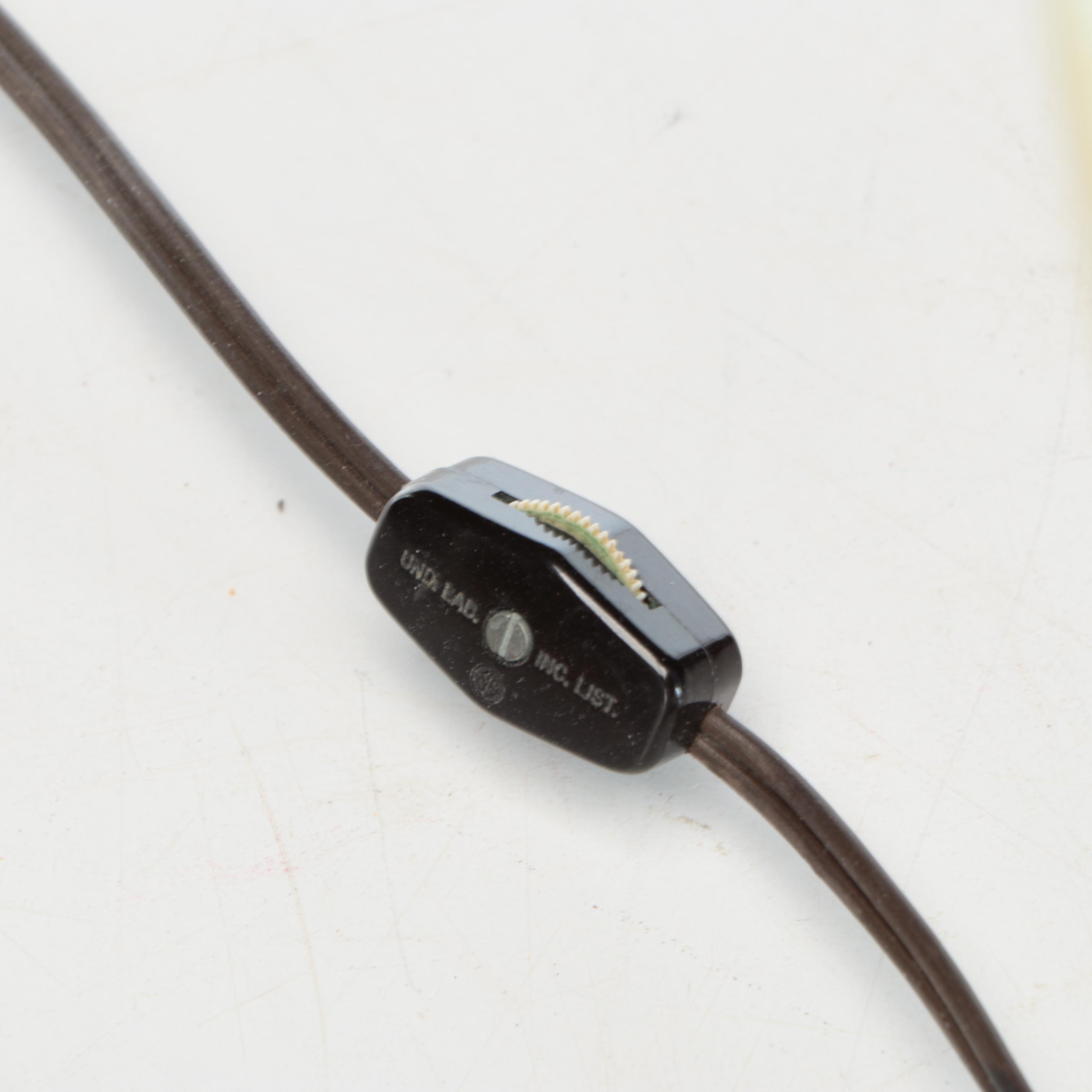 Chinese Porcelain Blue and White Scene Hu Vase Table Lamps & Pleated ...