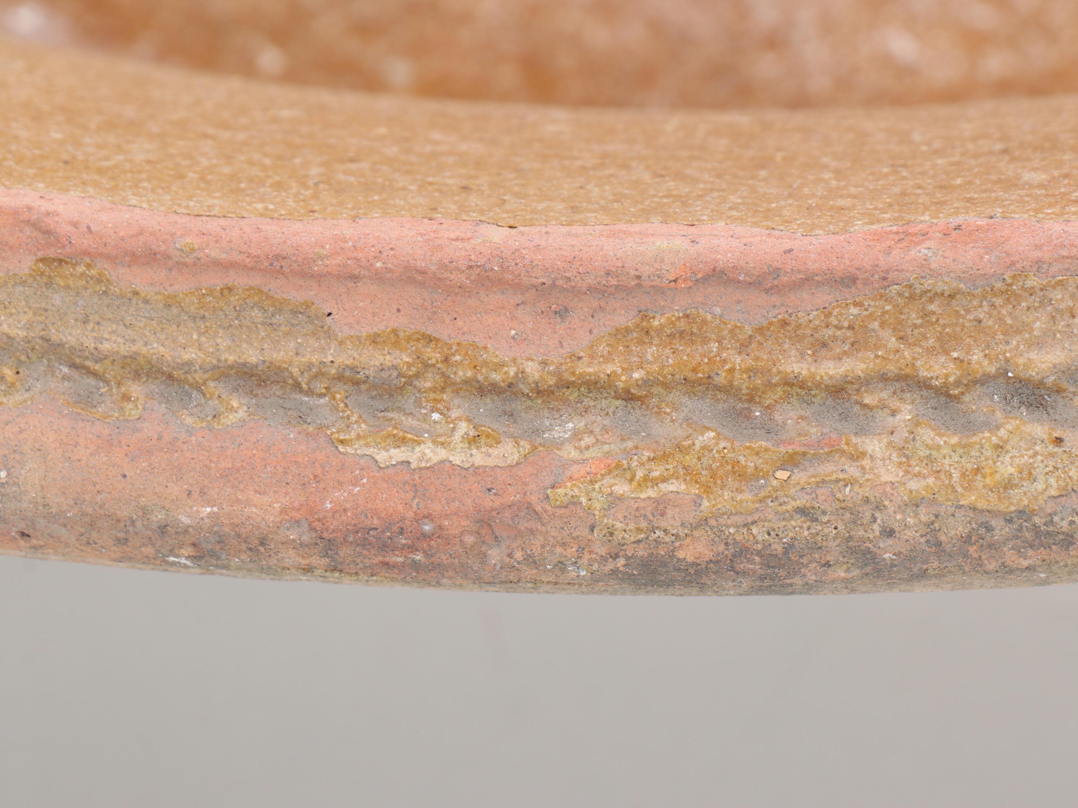 Rustic Style Glazed Terracotta Bowl | EBTH