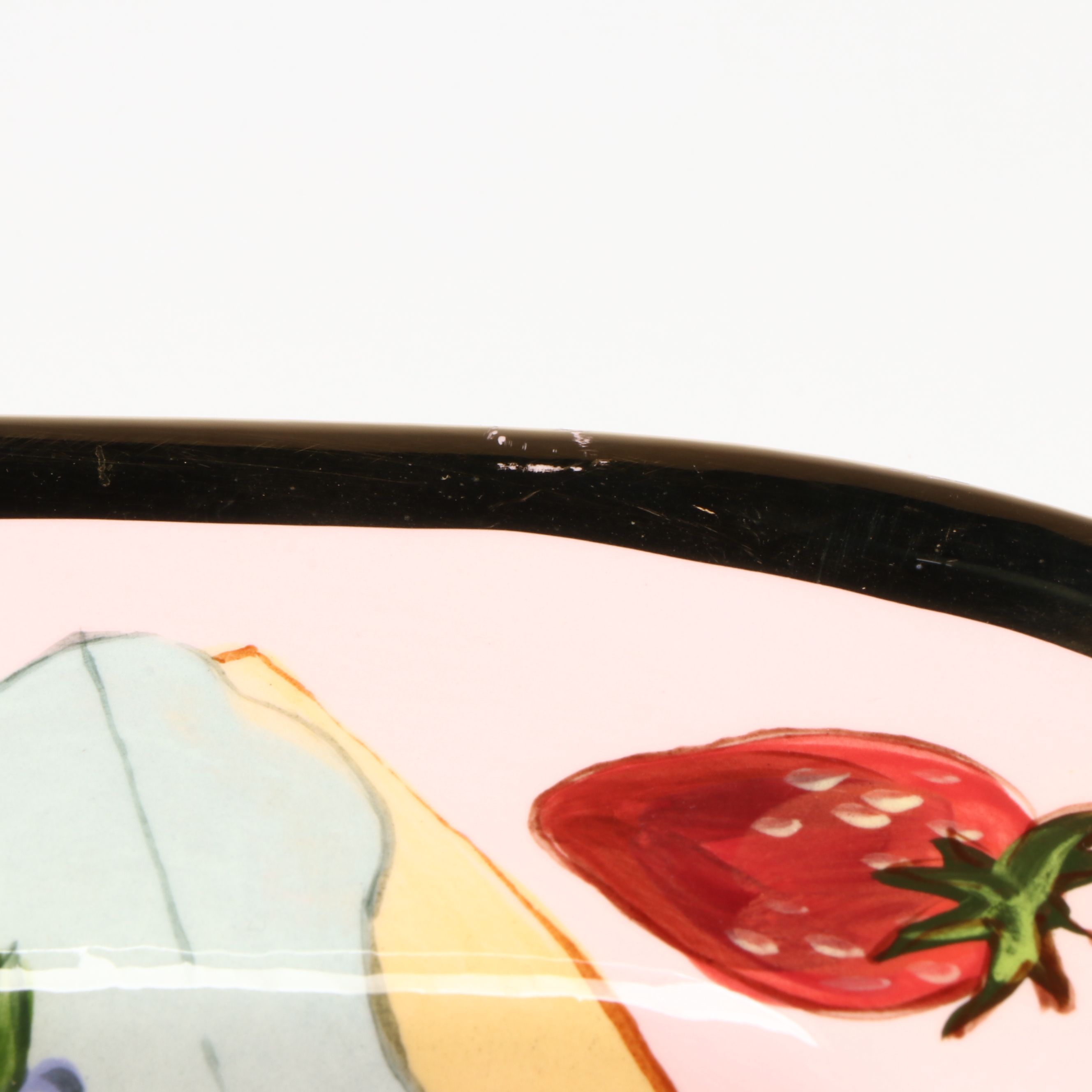 Droll Designs Hand-Painted Cake Platters | EBTH