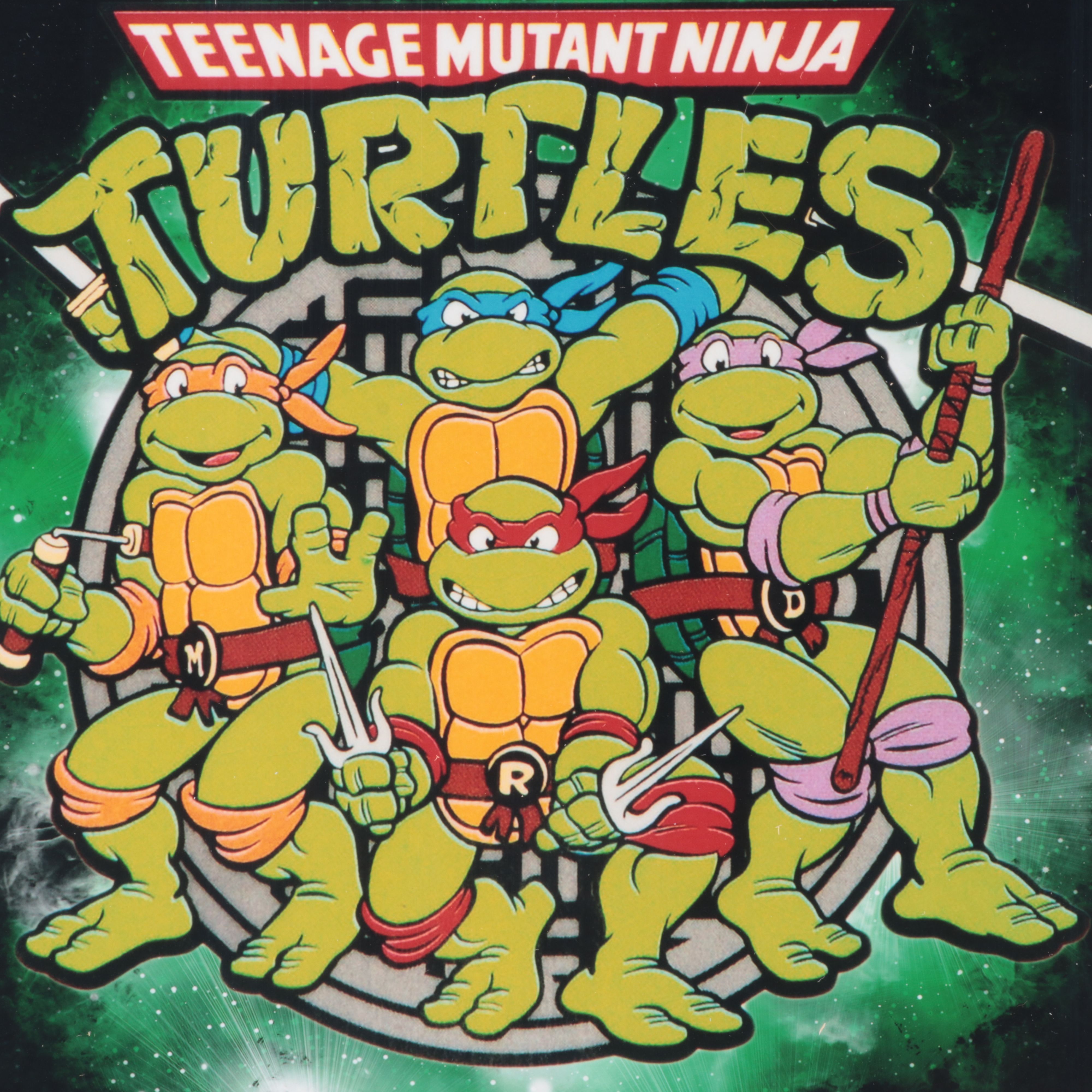 Jim Lawson Signed “Teenage Mutant Ninja Turtles” Print in Matted Frame ...