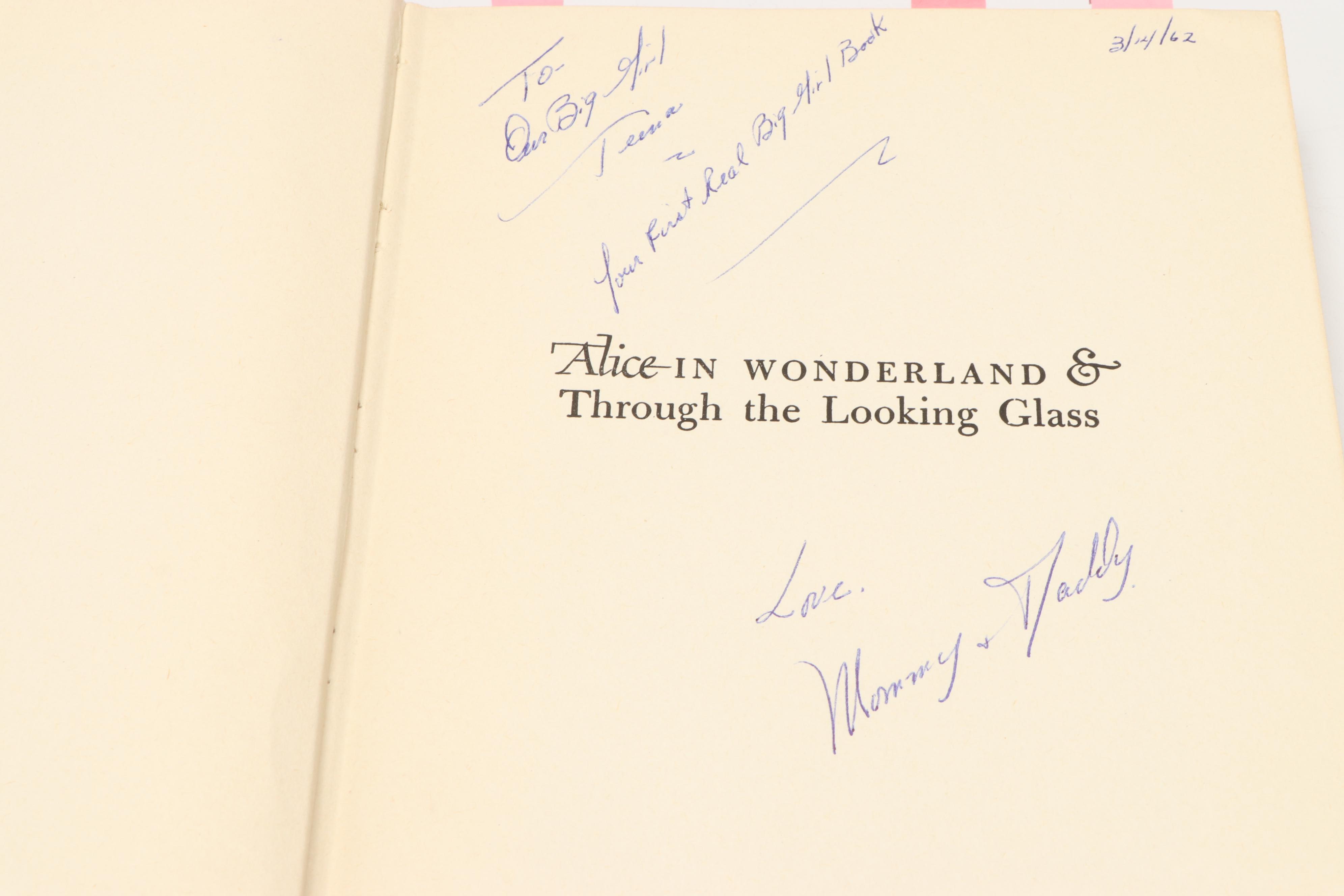 Illustrated "Alice in Wonderland and Through the Looking Glass" by ...