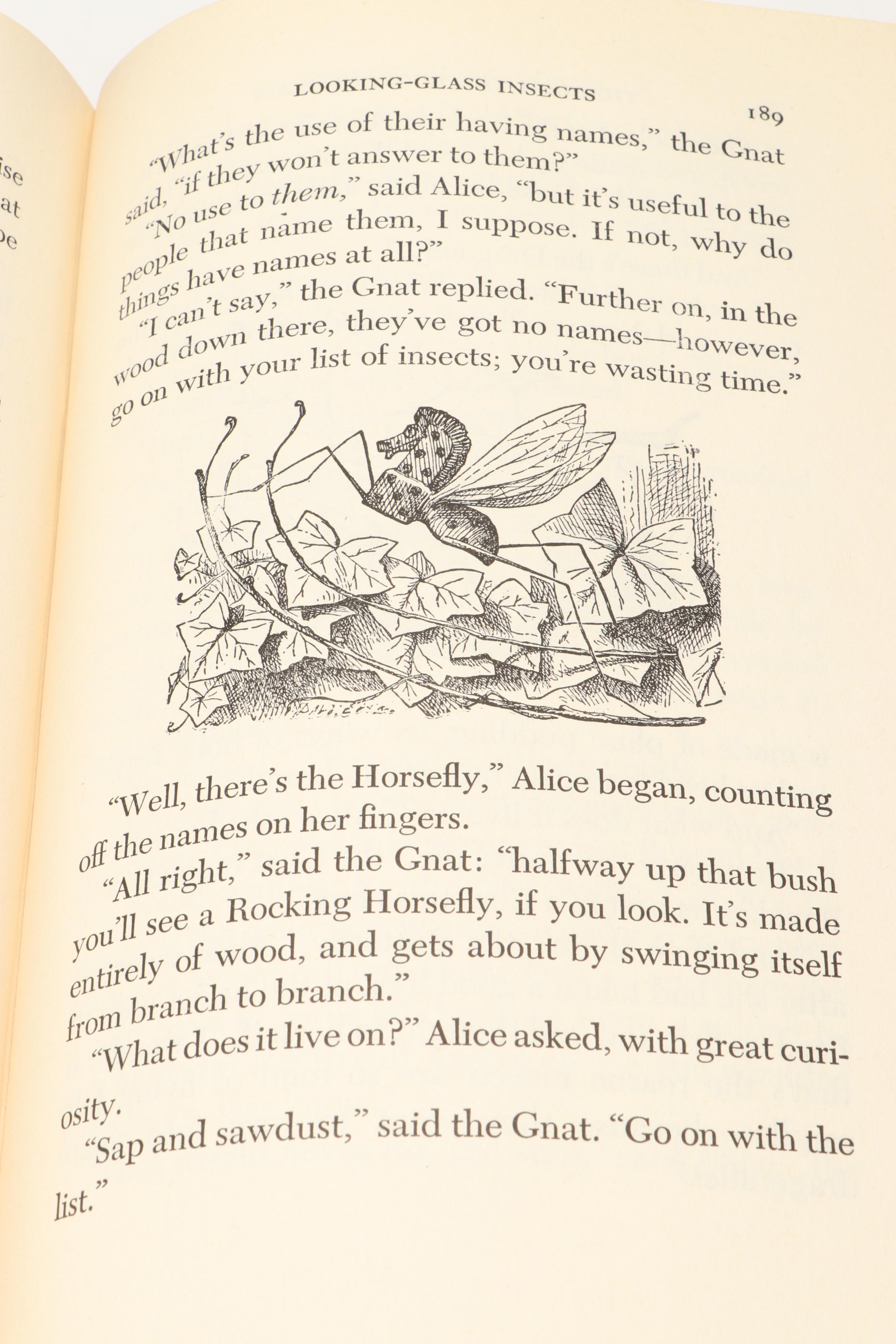 Illustrated "Alice in Wonderland and Through the Looking Glass" by ...