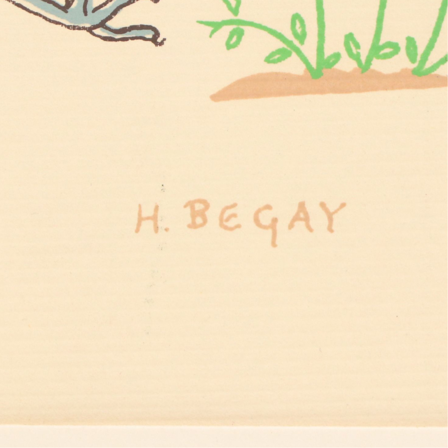 Harrison Begay Serigraph "Road Runner," 20th Century | EBTH