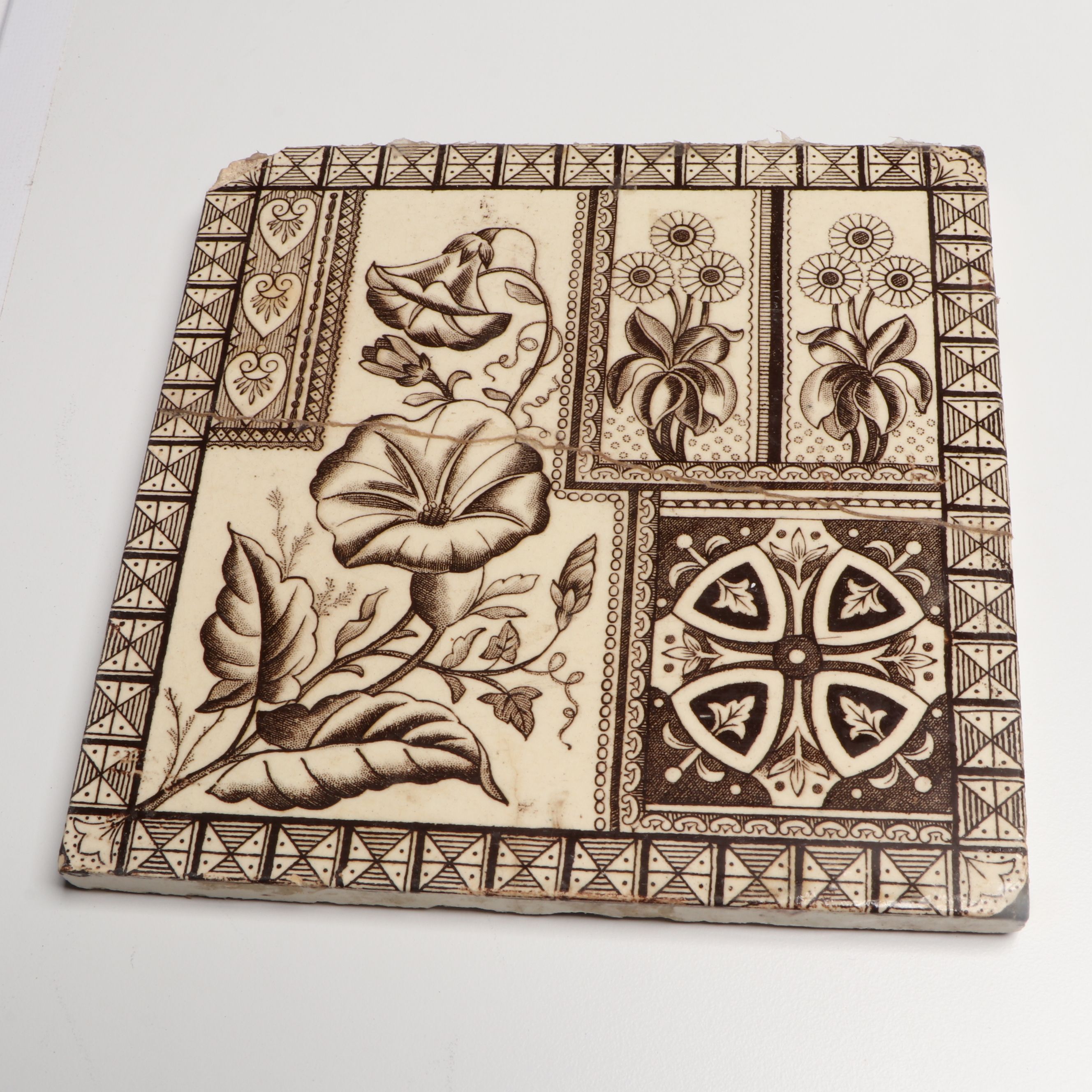 Hand-Painted and Victorian Transferware Decorative Tiles | EBTH