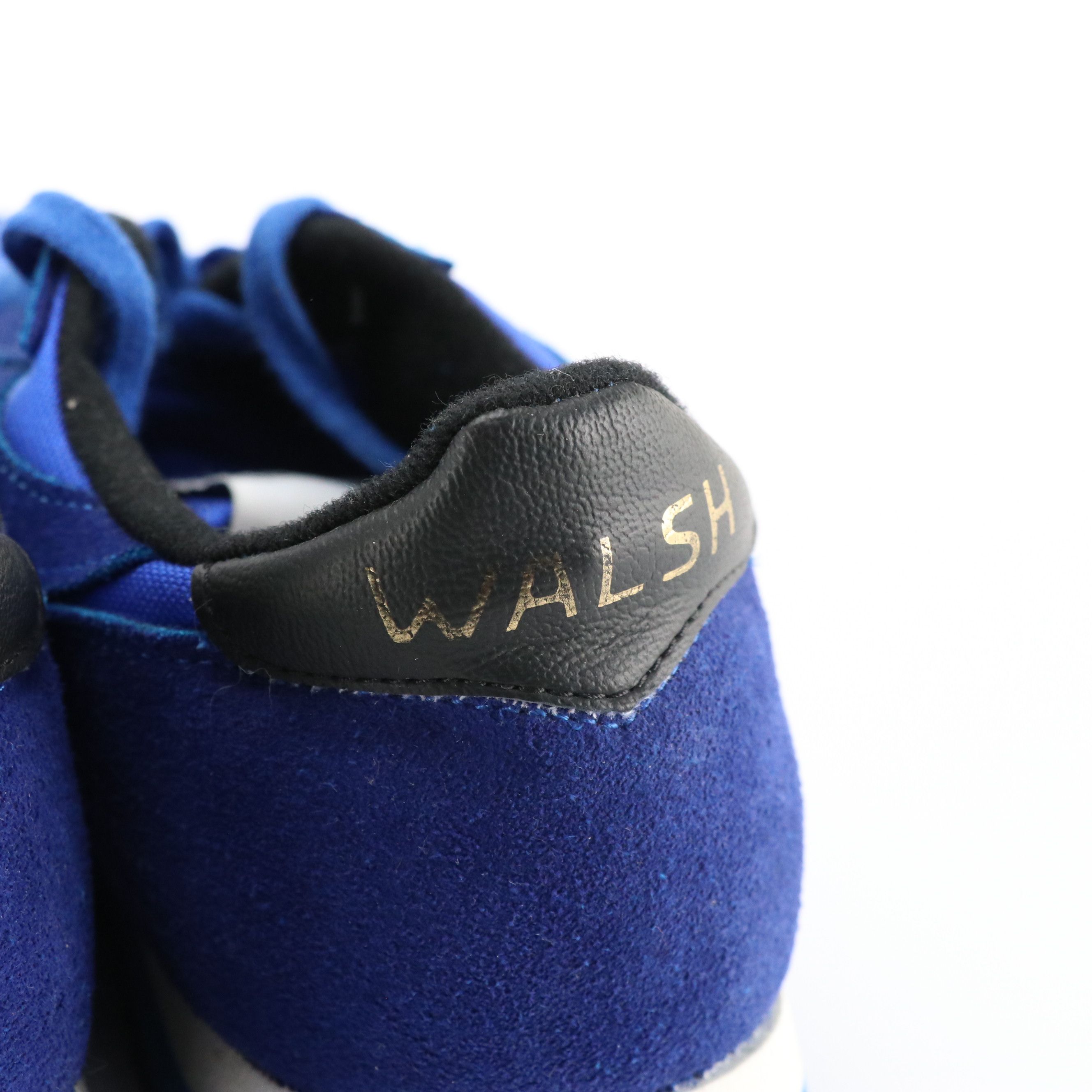 Men's Norman Walsh Sapphire Blue Suede Sneakers | EBTH