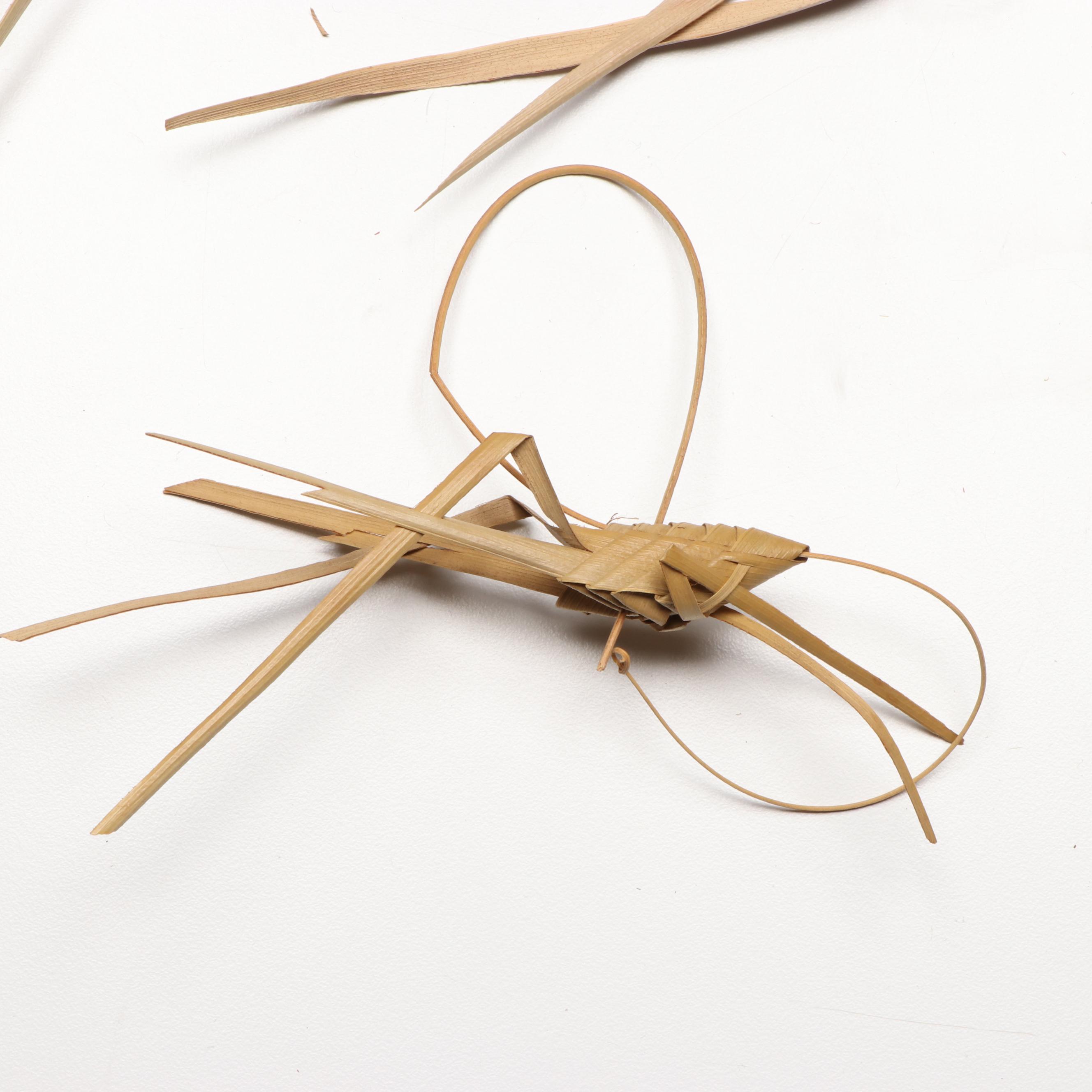 Hawaiian Artisan Crafted Coconut and Palm Baskets | EBTH