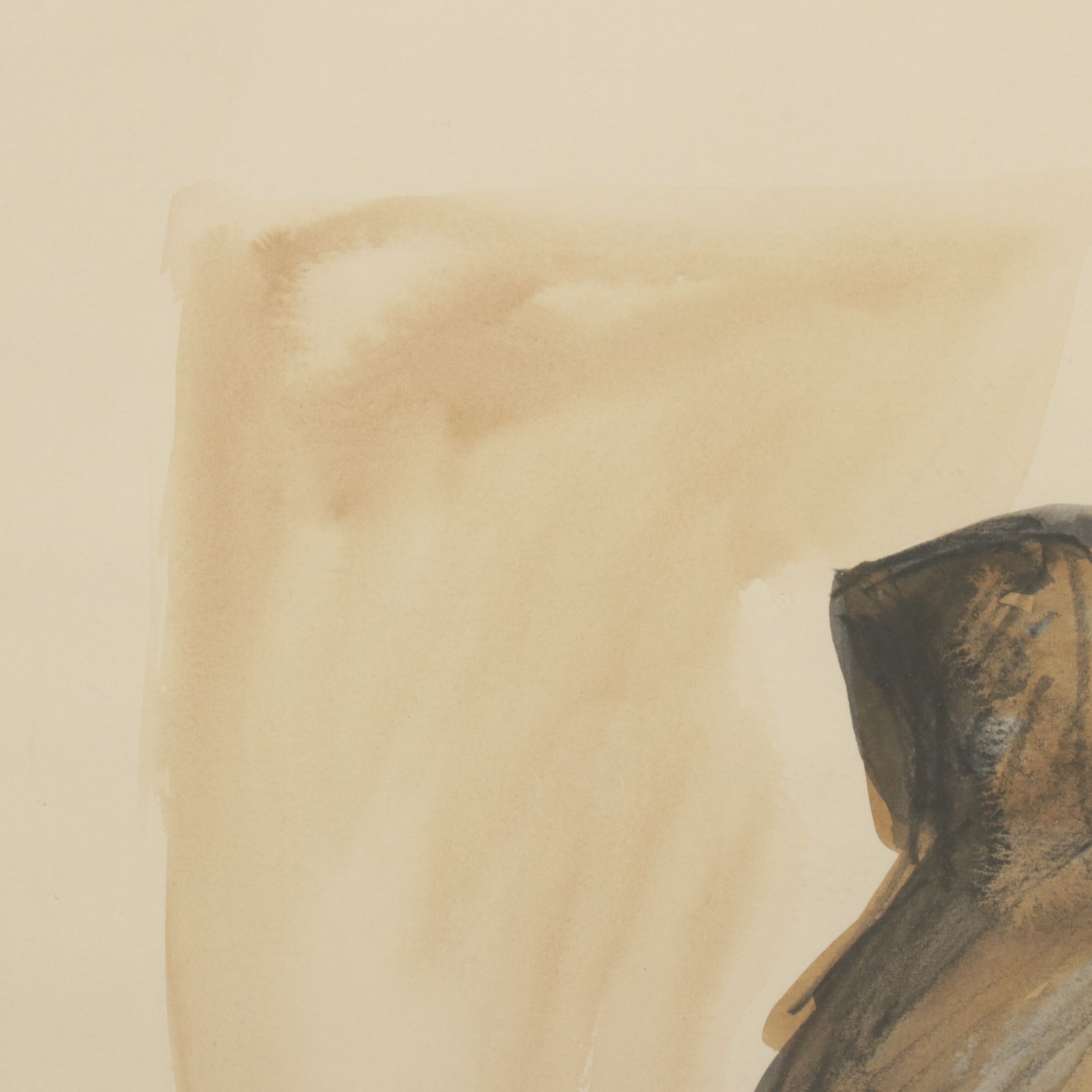 In the Style of Andy Warhol Sepia Toned High Heel Watercolor Painting ...