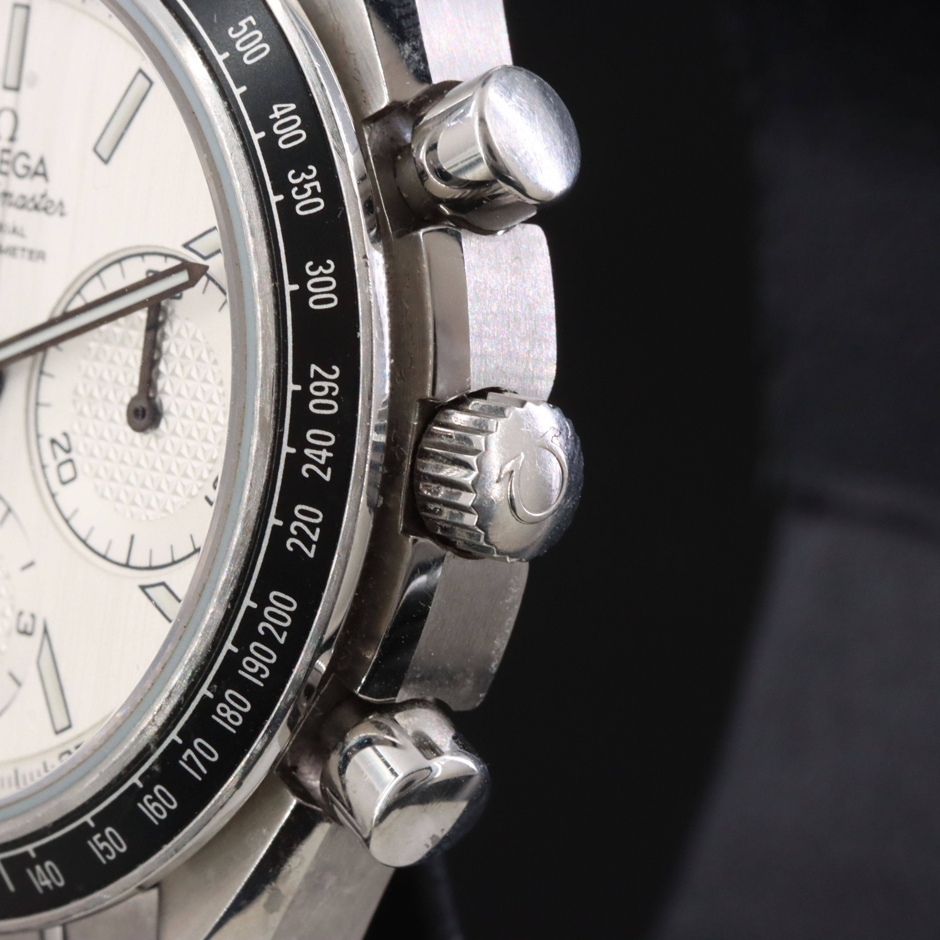 Omega Speedmaster Racing Chronometer 40mm Steel on Steel Automatic ...