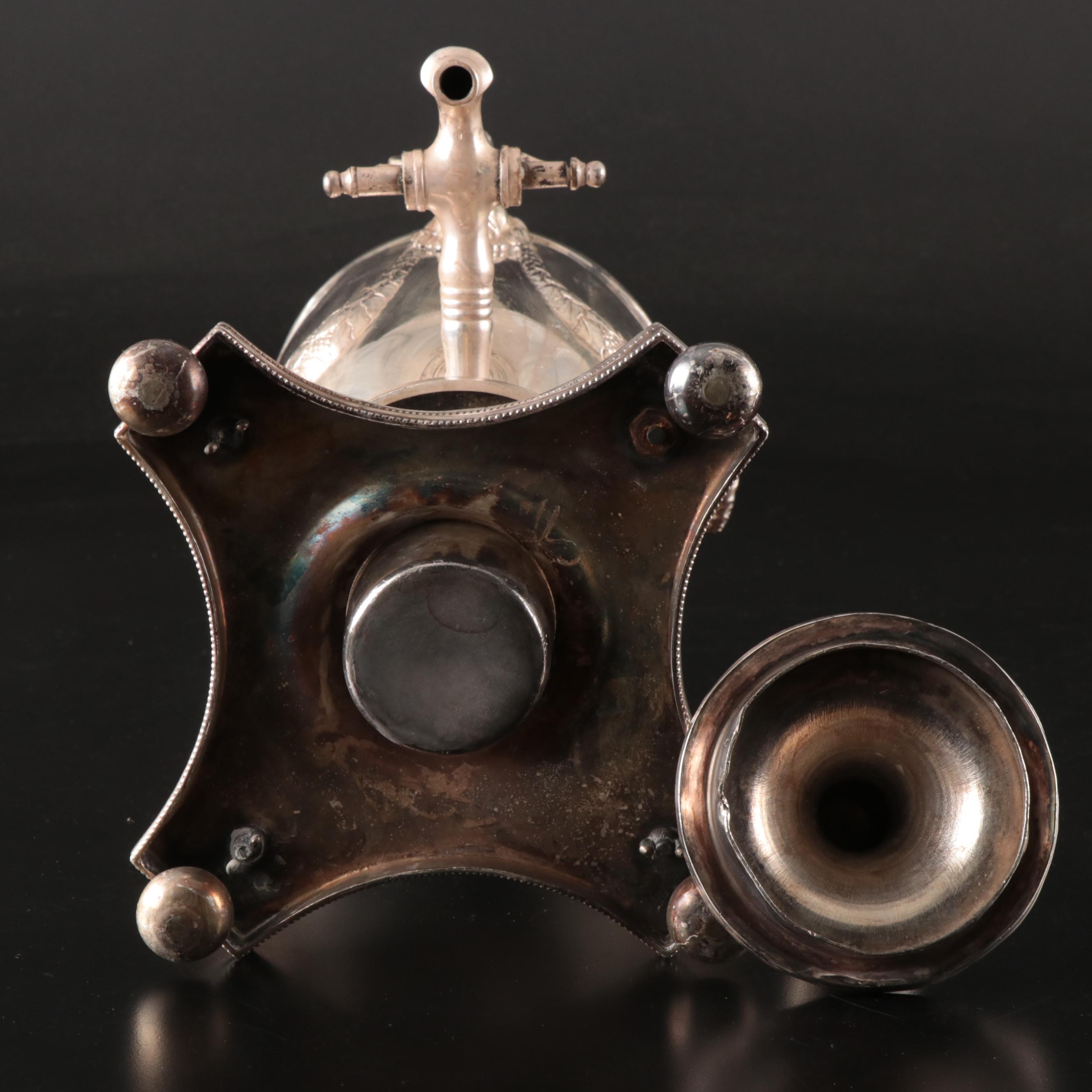 Victorian Style Silver Plate Tea Urn with More Decorated Serveware | EBTH