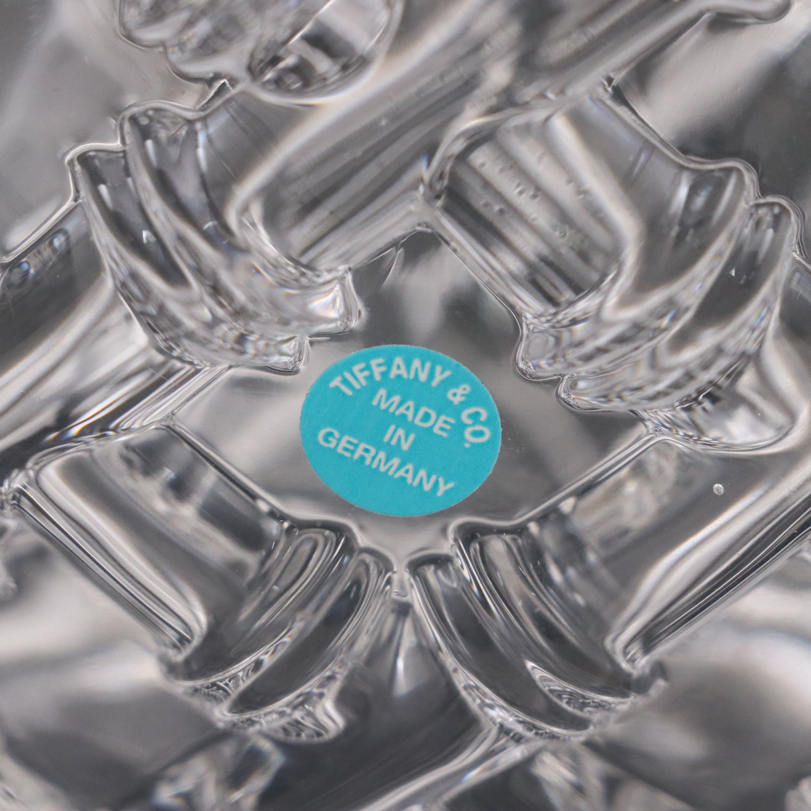 Tiffany & Co. "Bamboo" Crystal Bowl | EBTH