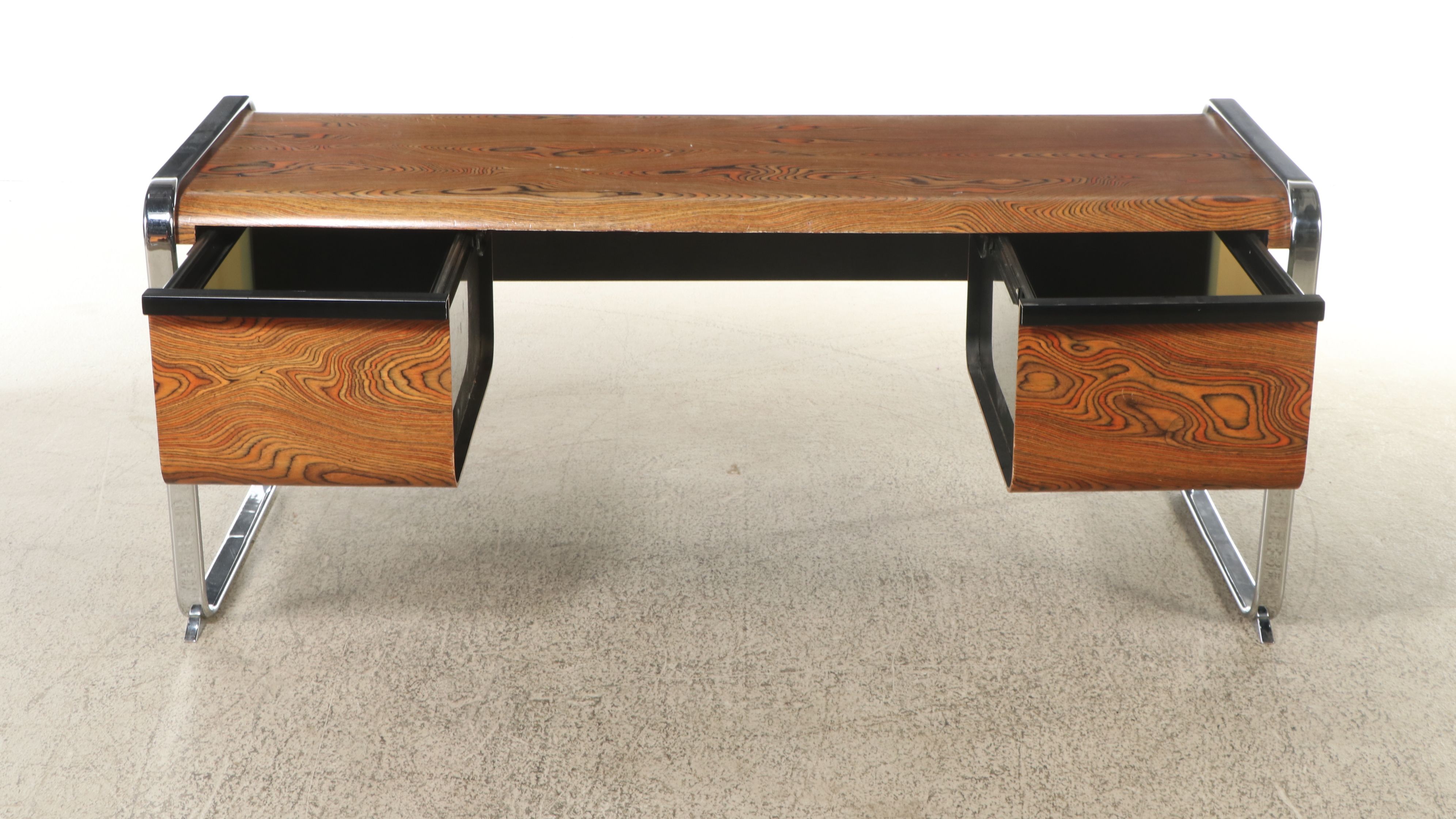 George Nelson for Herman Miller "Action Office 1" MCM Rosewood Desk | EBTH