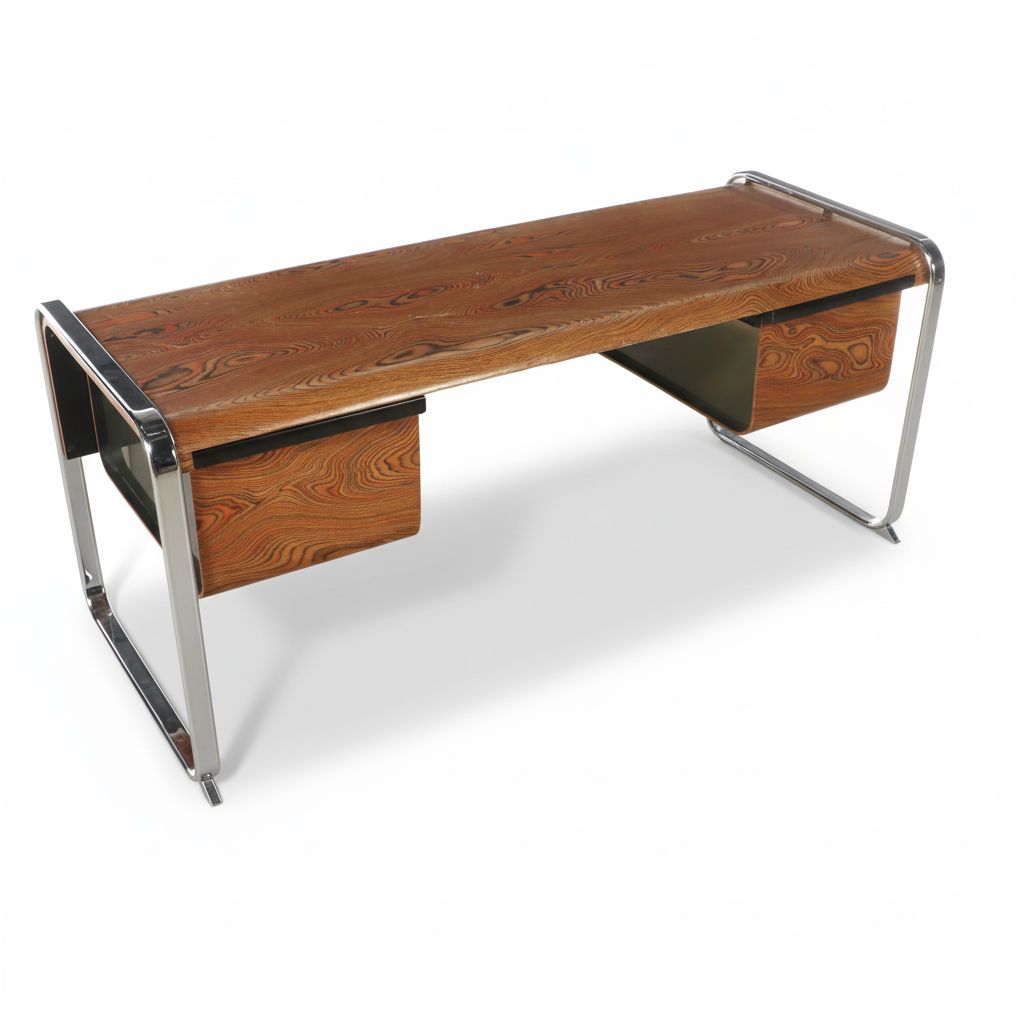 George Nelson for Herman Miller "Action Office 1" MCM Rosewood Desk | EBTH