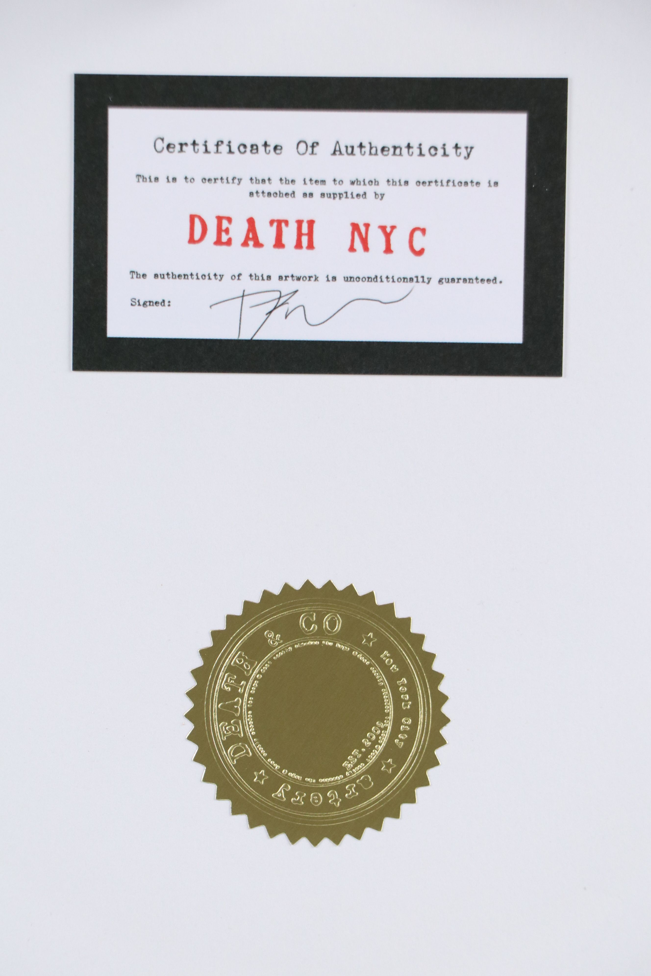 Death NYC Digital Print of Charlie Brown x Starry Night, 2023 | EBTH